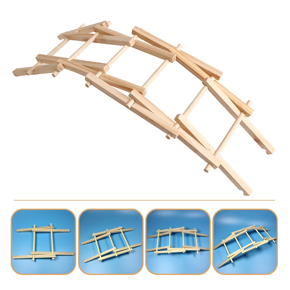 Raindrops Kids Bridge Building Kit for Children Imagination Improvement ...