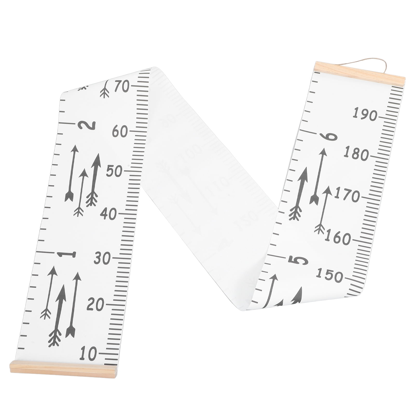 Raindrops Kids Height Ruler with Arrows Pattern for Measuring Safe ...