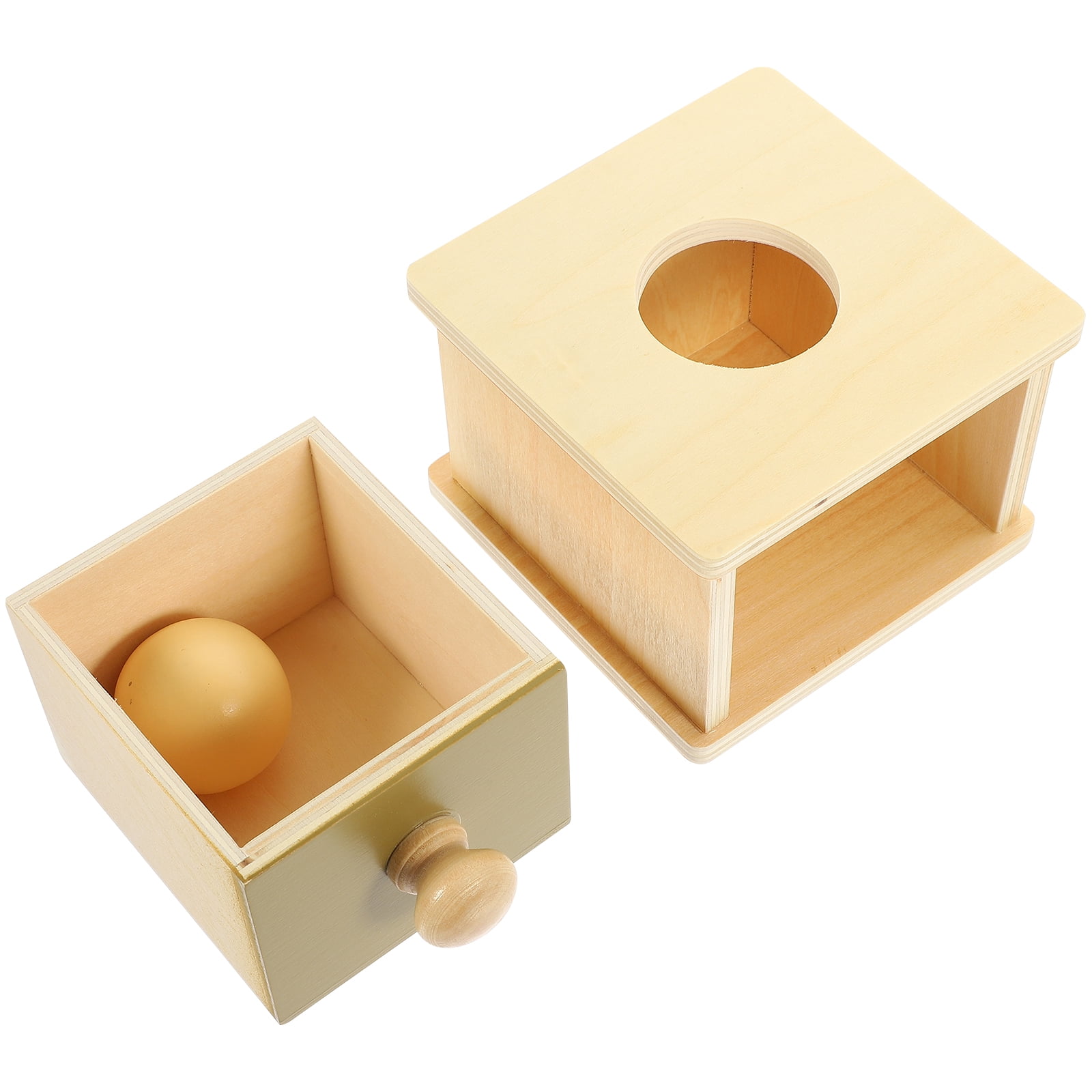 Raindrops Wooden Box Toy for Kids Educational Play Assorted Color ...