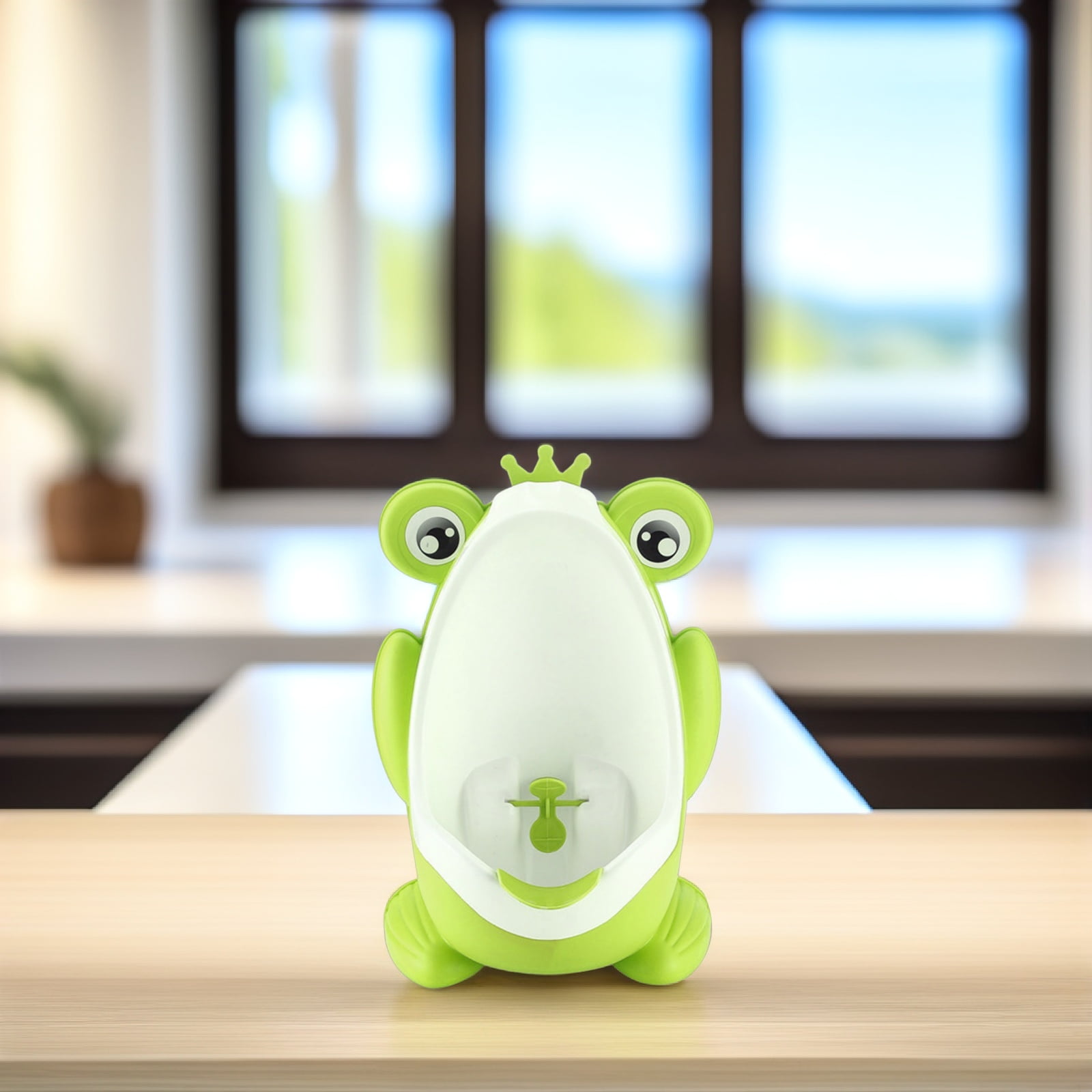 Raindrops Kids Urinal for Potty Training Green PP Toddler Urinal with ...