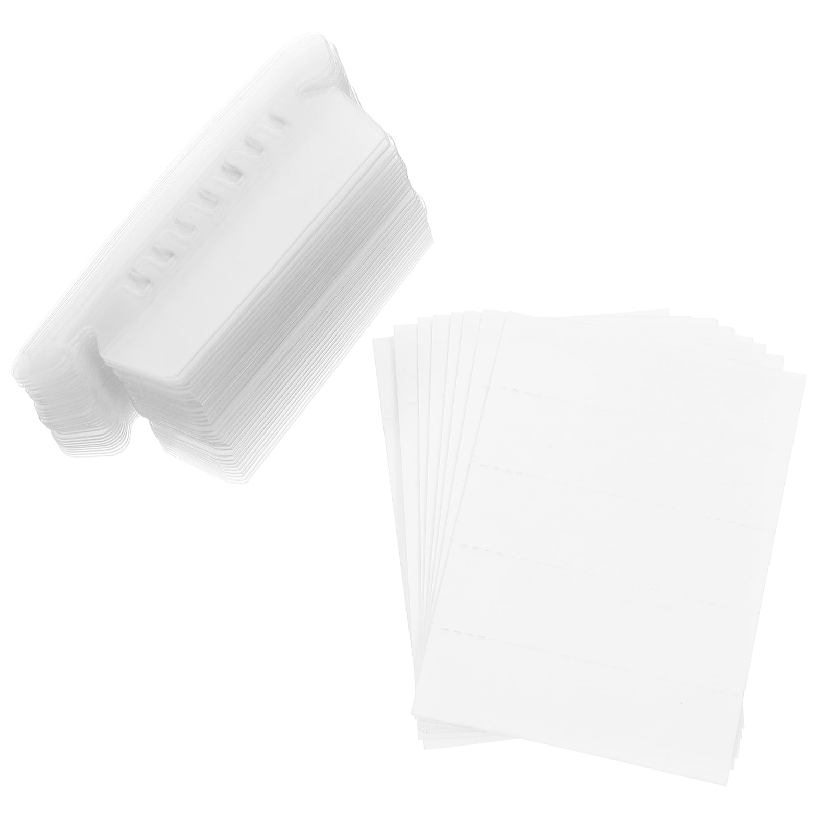 Raindrops Kitchen Cabinet Label Transparent File Classification Folder ...