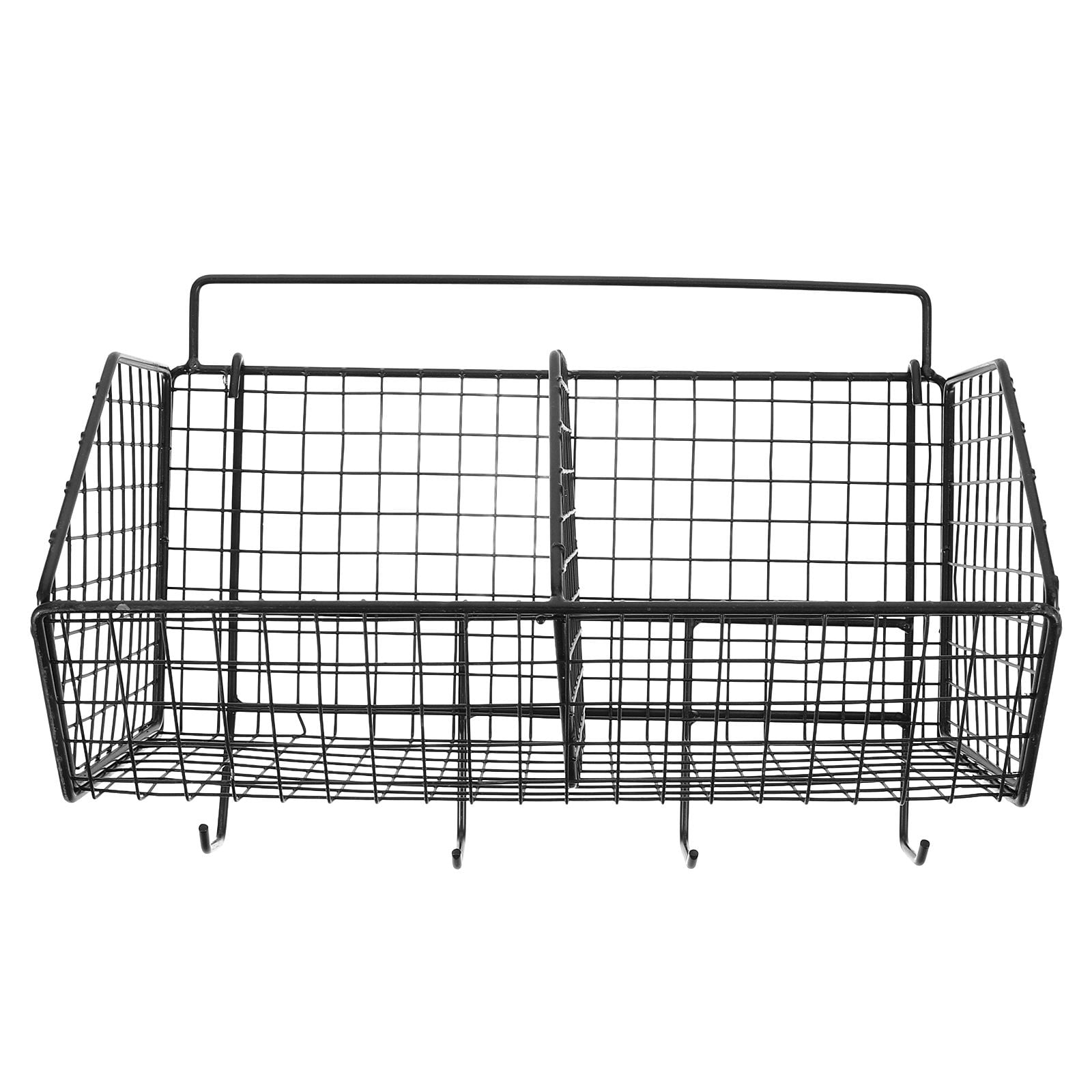Raindrops Kitchen Wall Basket Divided Wire Storage Basket Fruit ...