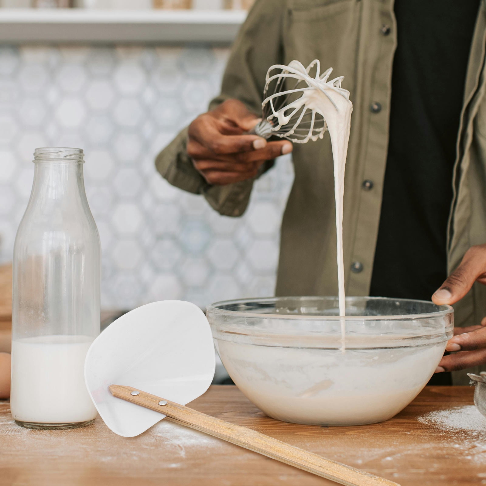 Raindrops Kitchen Water Ladle Oval Water Dipper Vintage Rice Serving ...