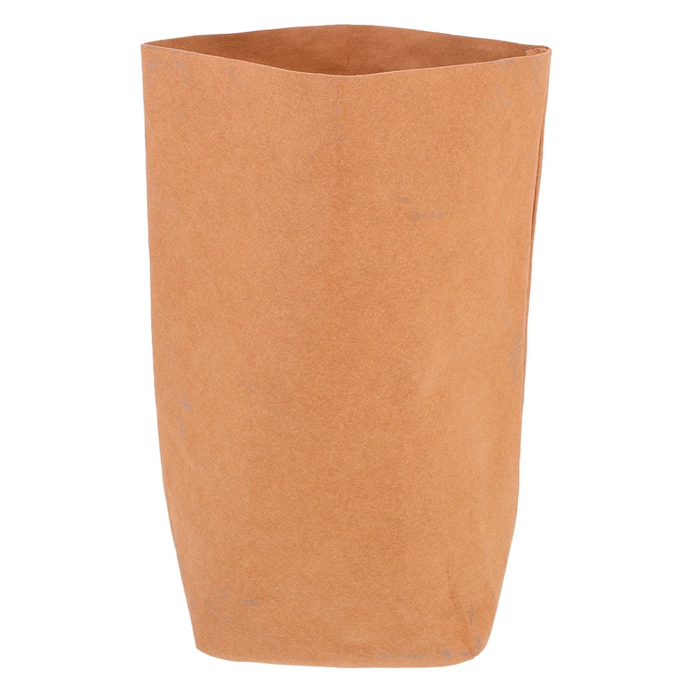 Raindrops Kraft Paper Plant Pot Splashproof Desktop Kraft Paper Planter ...