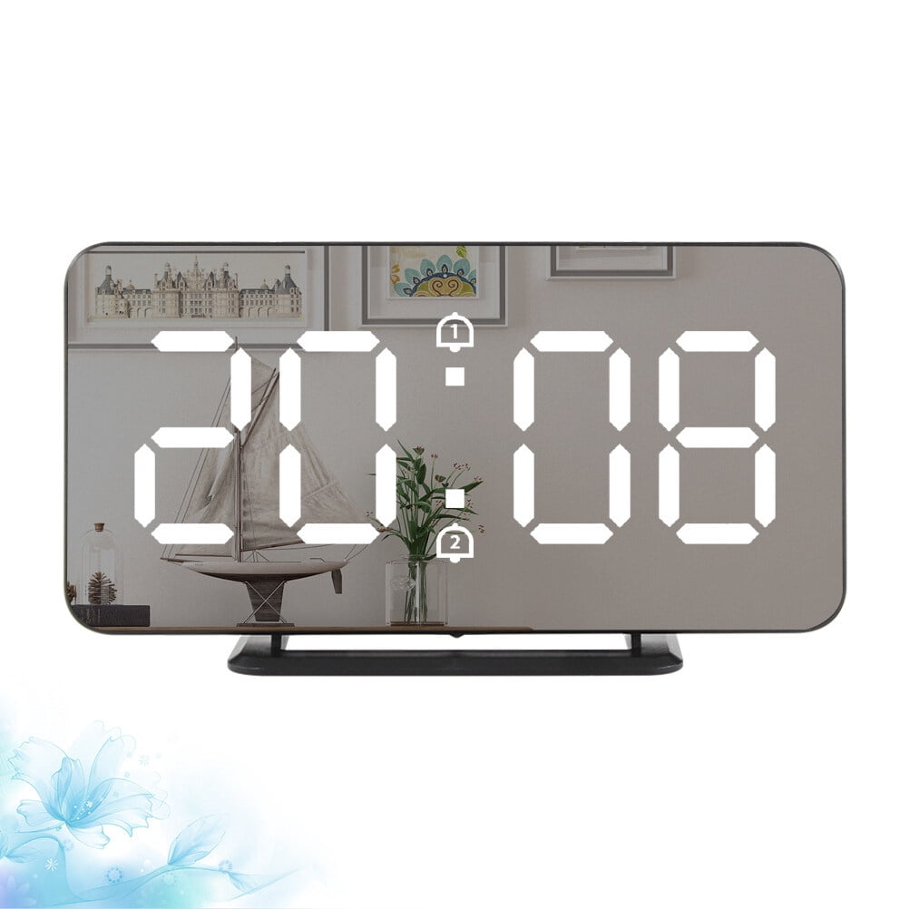 Raindrops LED Digital Alarm Clock Sleeping Clock Creative Desktop Alarm ...