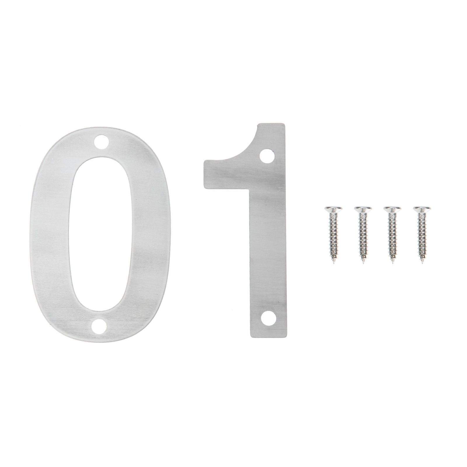 Raindrops LED Number Modern Numbers Compact Size Address - Walmart.com