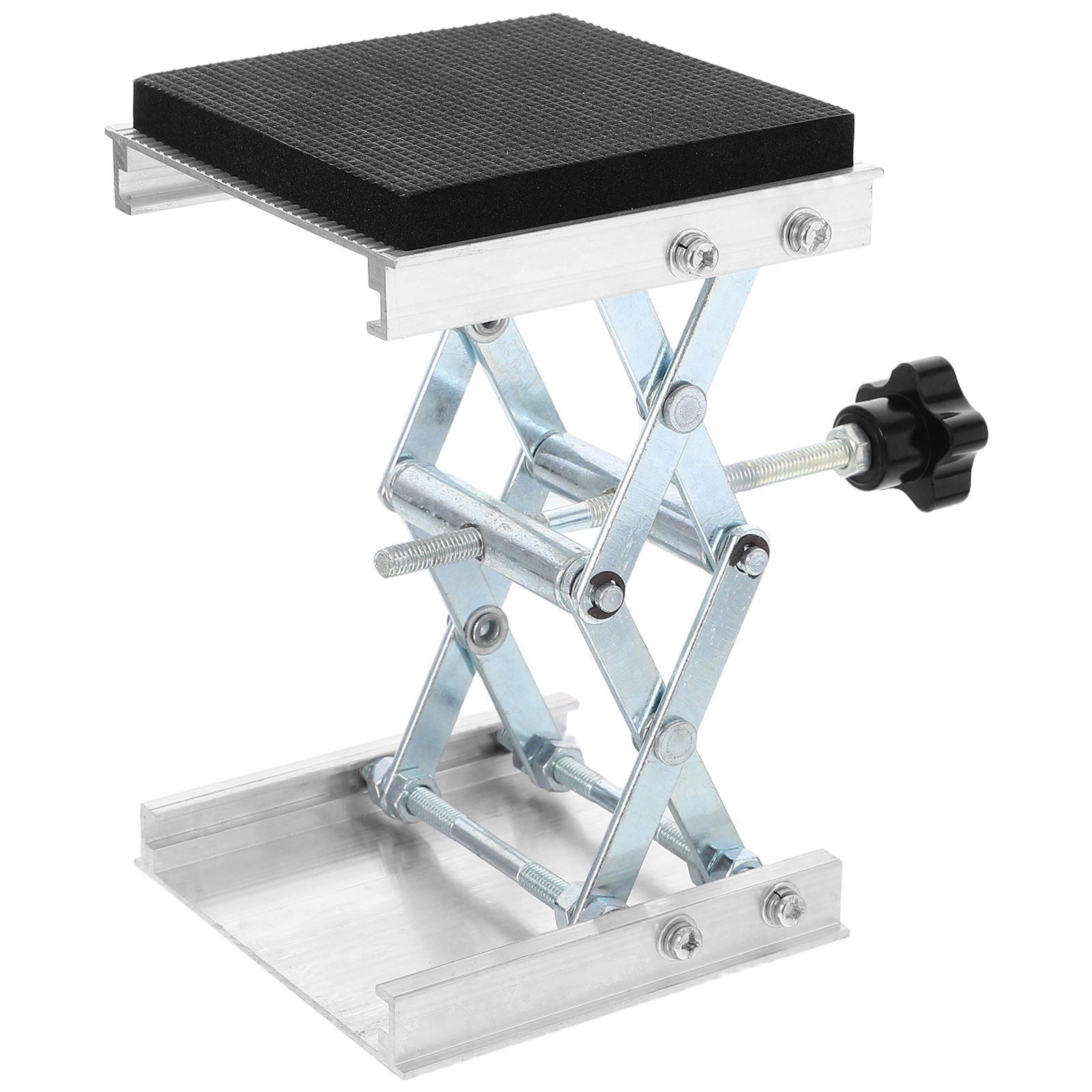 Raindrops Lab Jack Scissor Lift Table Stainless Steel Adjustable Lab ...