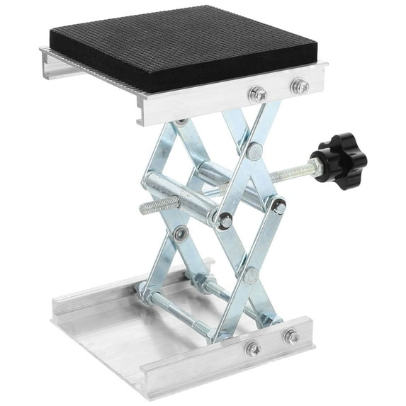 Raindrops Lab Jack Scissor Lift Table Stainless Steel Adjustable Lab ...