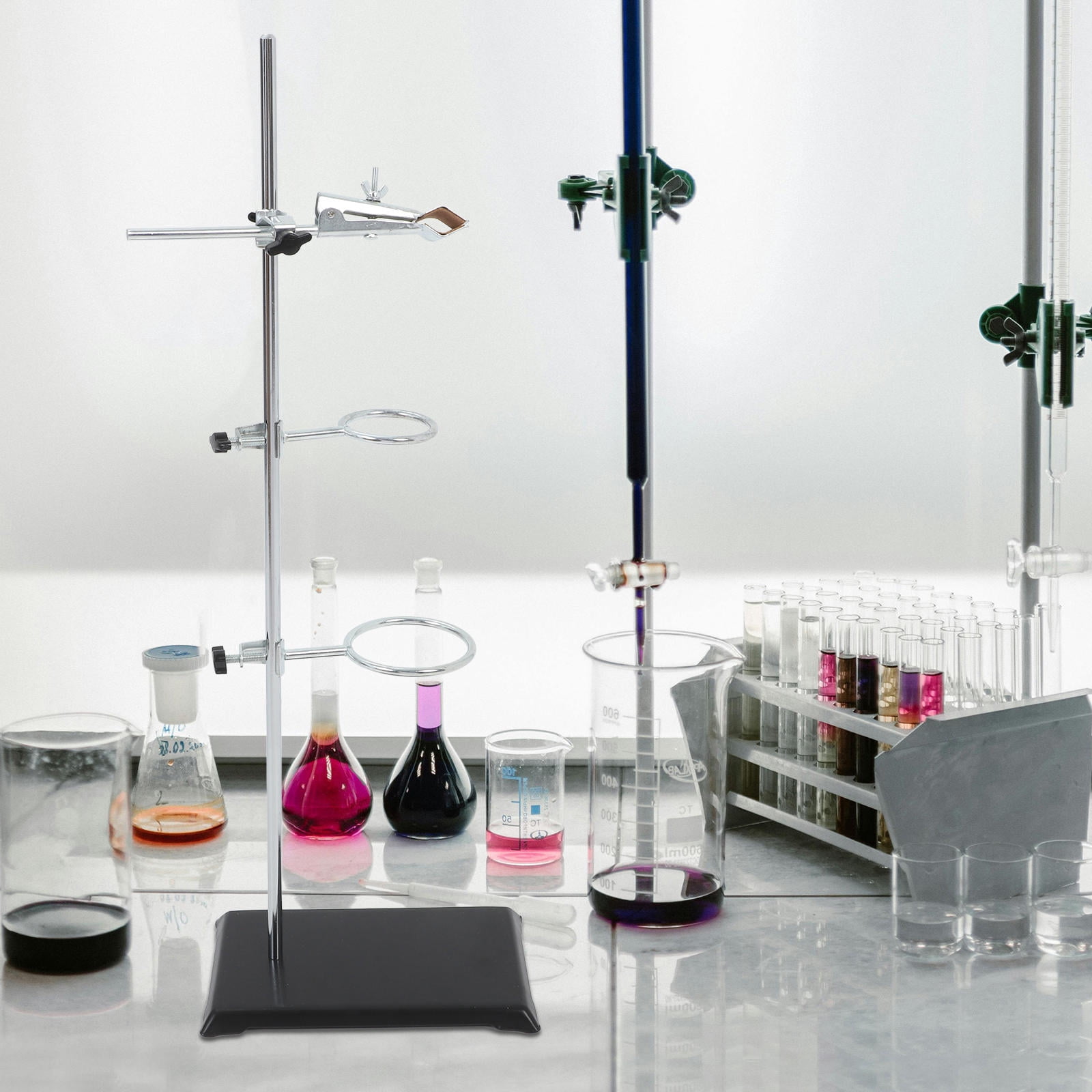 Raindrops Laboratory Metalware Stainless Steel Lab Stand Clamp Stand ...