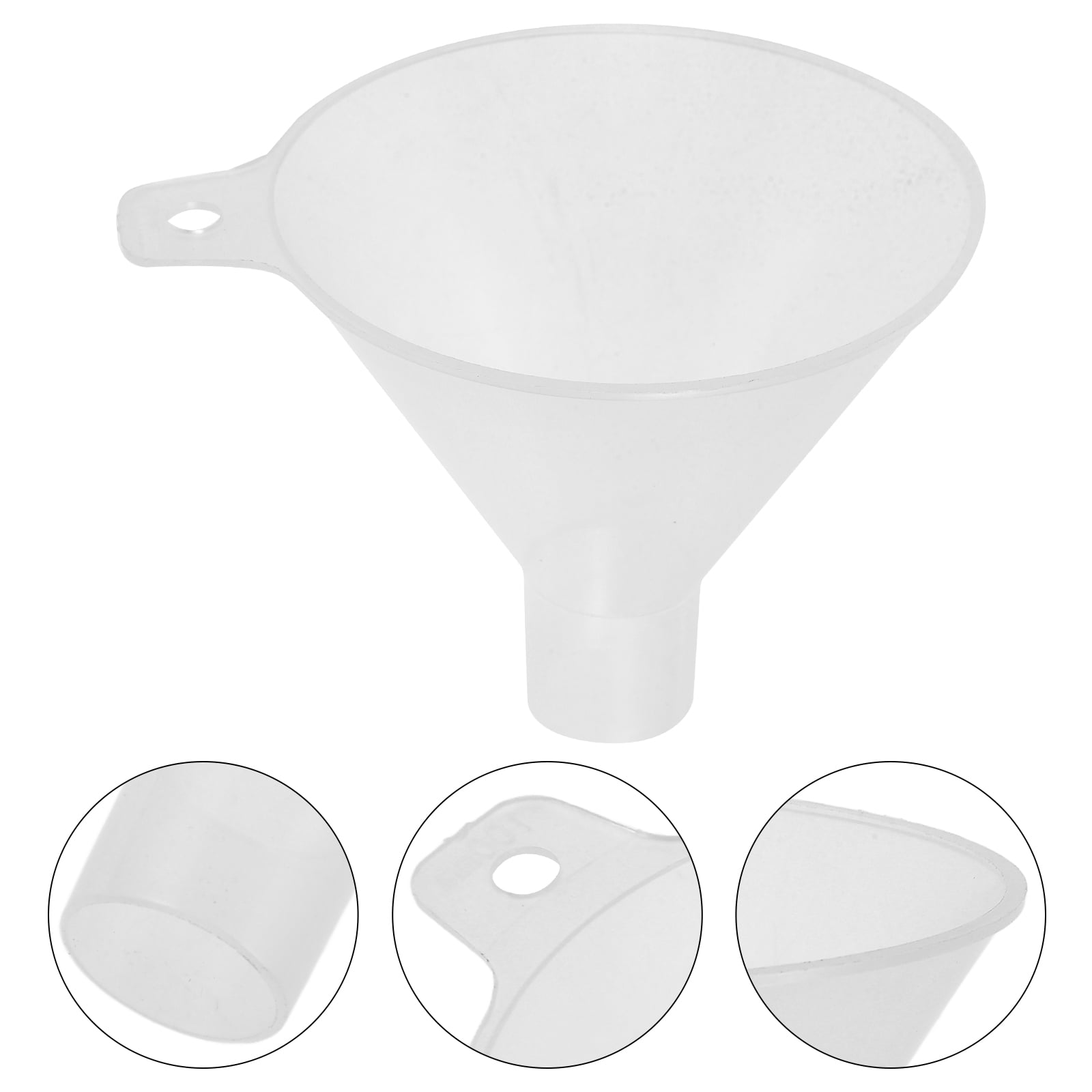 Raindrops Plastic Lab Funnel for Laboratory Use Transparent with ...