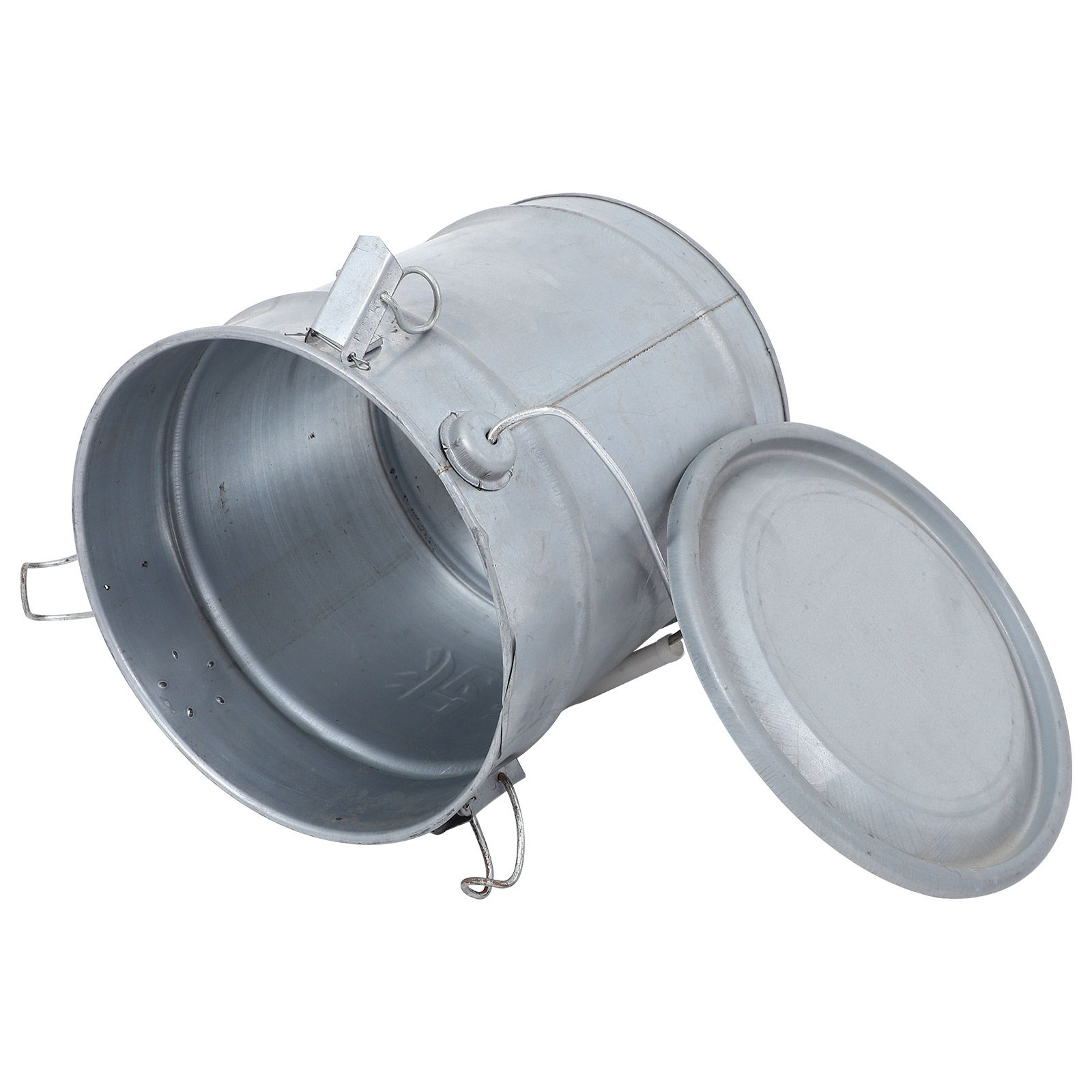 Raindrops Labs Soil Sample Holders Collection Metal Buckets Lid Silver ...