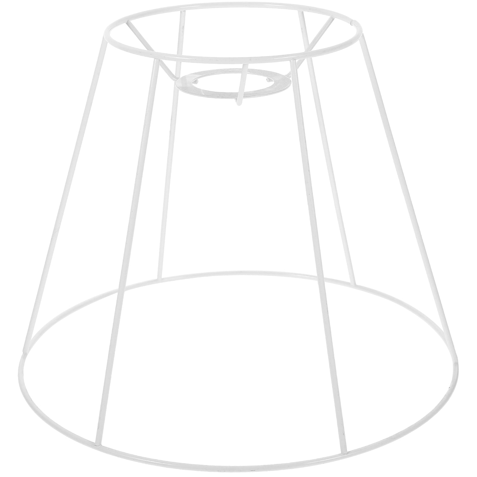 HONMEET Table Lamp Frame White Iron 1Pcs 9.4x9.4x7.5in - Walmart.com