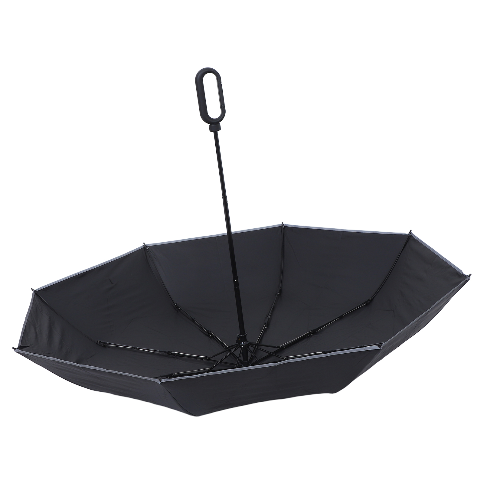 Raindrops Large Compact 8 Bone Ring Buckle Umbrella Compact Umbrella ...