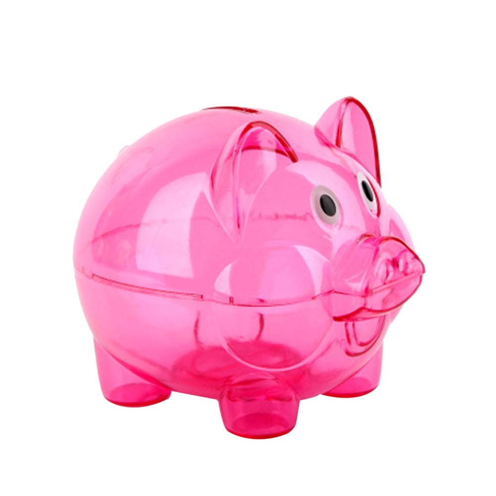 Raindrops Large Size Plastic Piggy Bank Coin Bank Saving Pot Money Bank ...