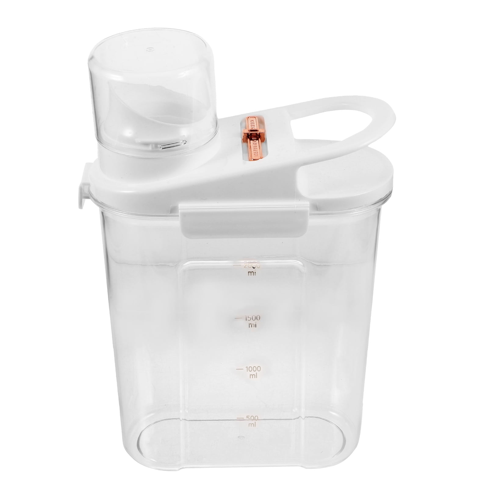 Raindrops Laundry Powder Detergent Container Transparent Laundry ...