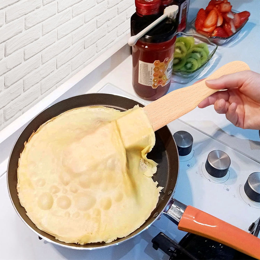 Raindrops Light Brown Crepe Spreader Spatula Kitchen Utensils Kit for ...