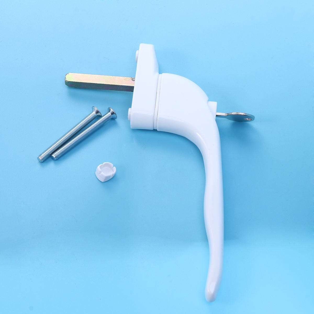 Raindrops Lockable Window Lever 1Pack in White Aluminum Alloy for ...