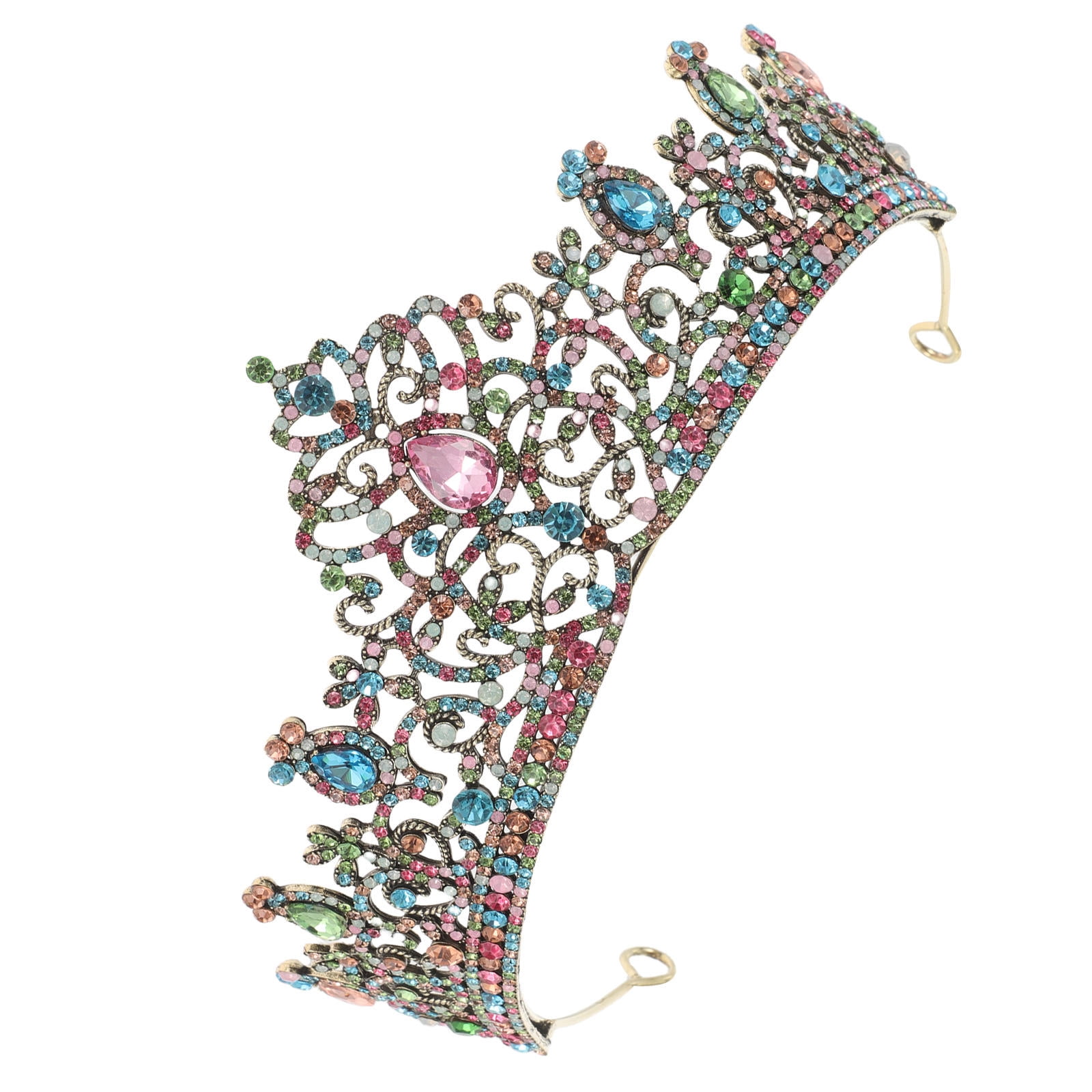 Raindrops Luxury Bridal Tiara with Alloy Material and Sparkling Crystal ...