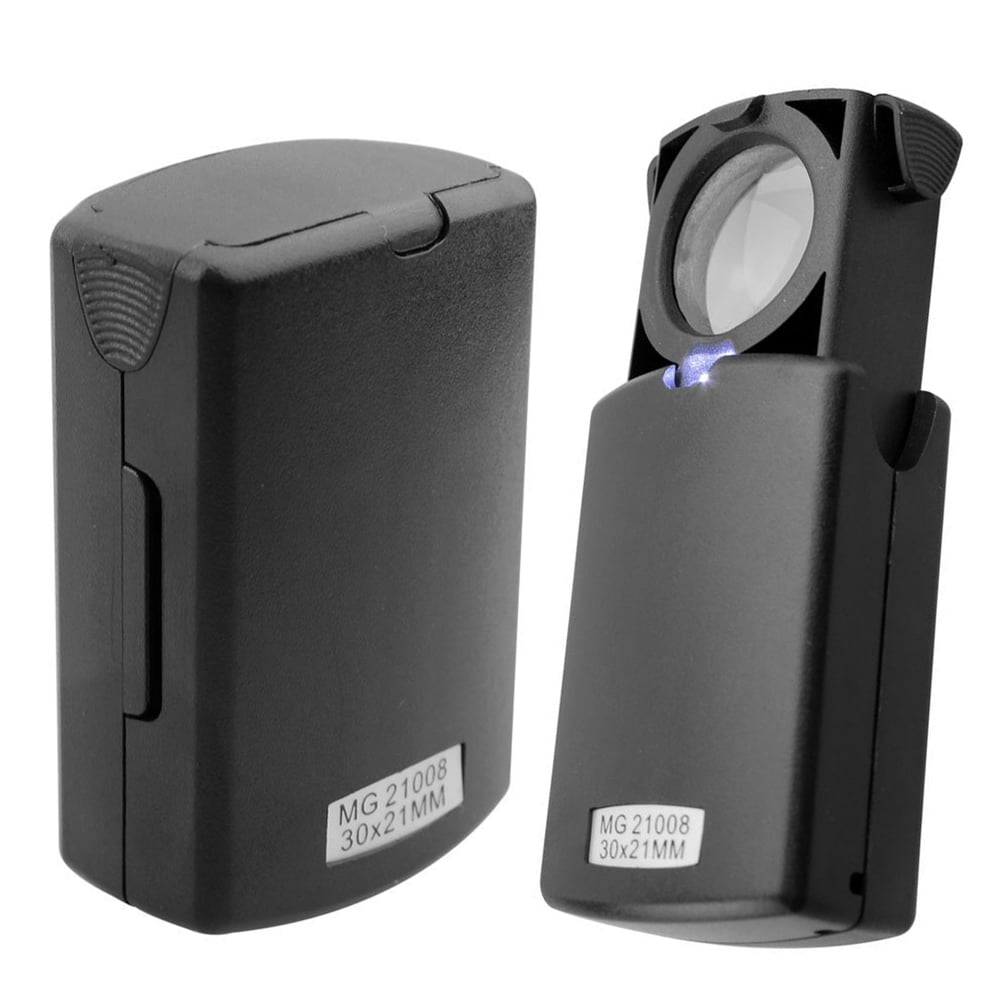 Raindrops Magnifier Lens for Permanent Jewelry 2Set Black Pull Type Led ...