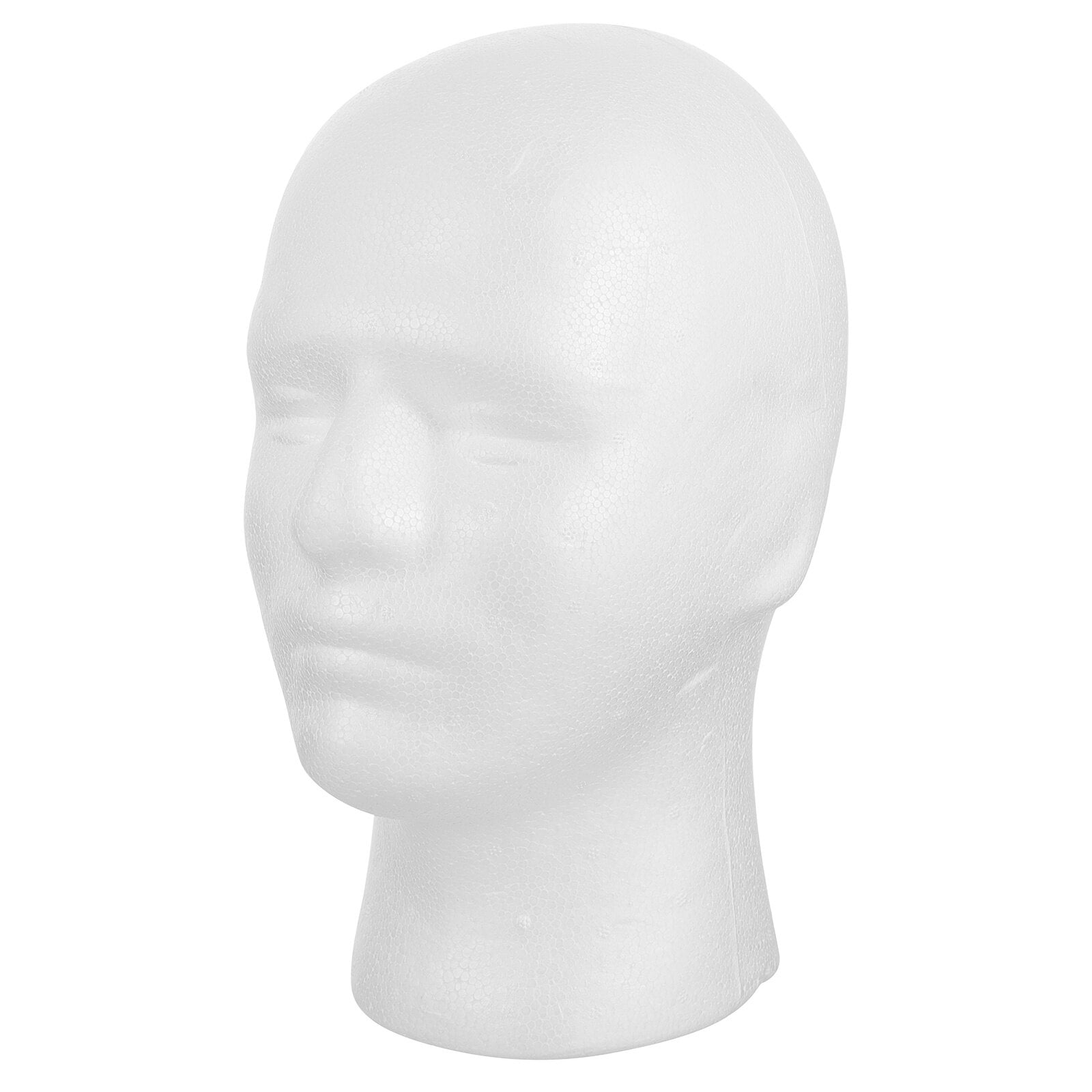 White Mannequin Head Model for Display Smooth to Touch and Multipurpose ...