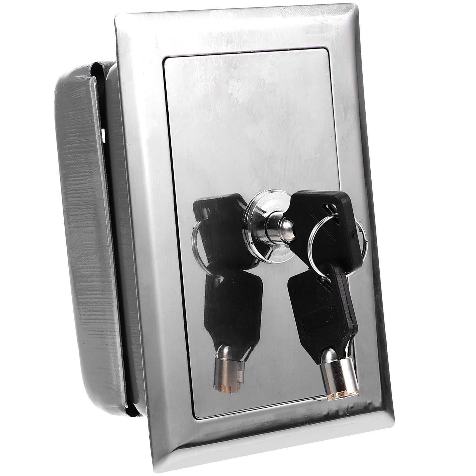 HONMEET Automatic Gate Push Button Switch Box Silver Plastic 1Pcs 5.1X3 ...