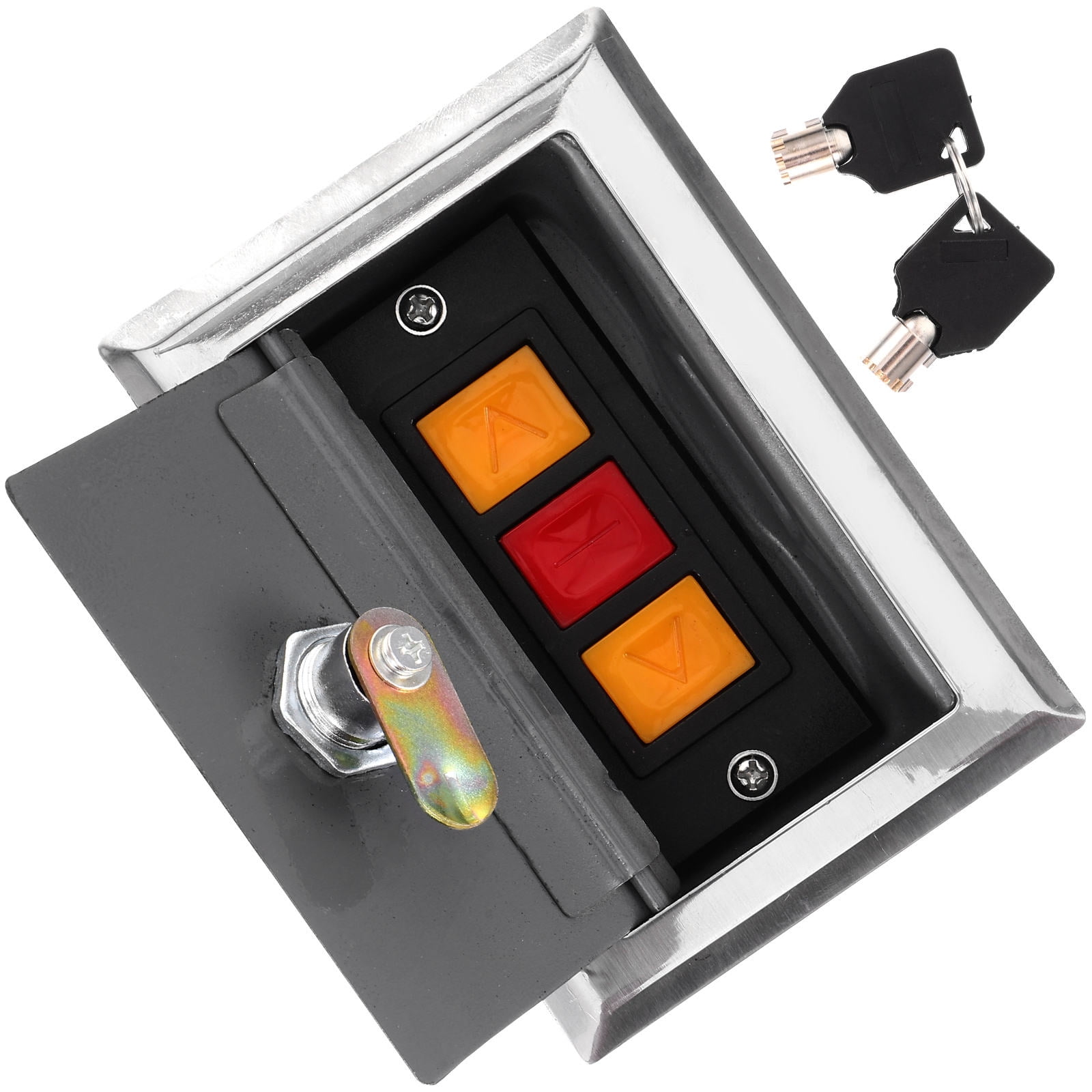 Raindrops Manual Switch Box with Hidden Lock Box Design for Business ...