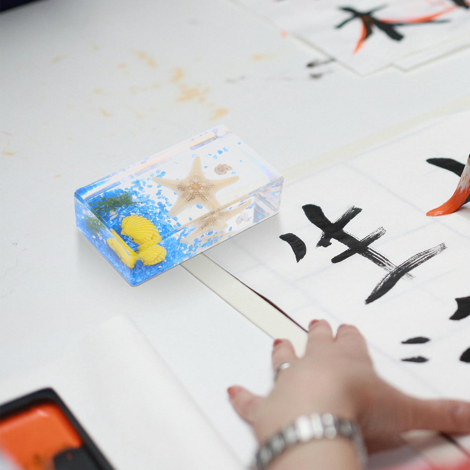 Raindrops Marine Life Resin Collection Paperweights Sea Creatures ...