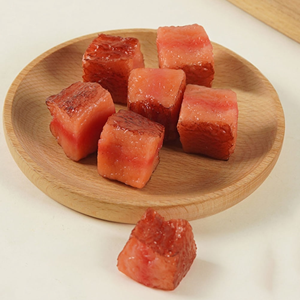 Raindrops Masteelf 5pcs Fake Meat Prop Beef Cube Model Simulation Food ...