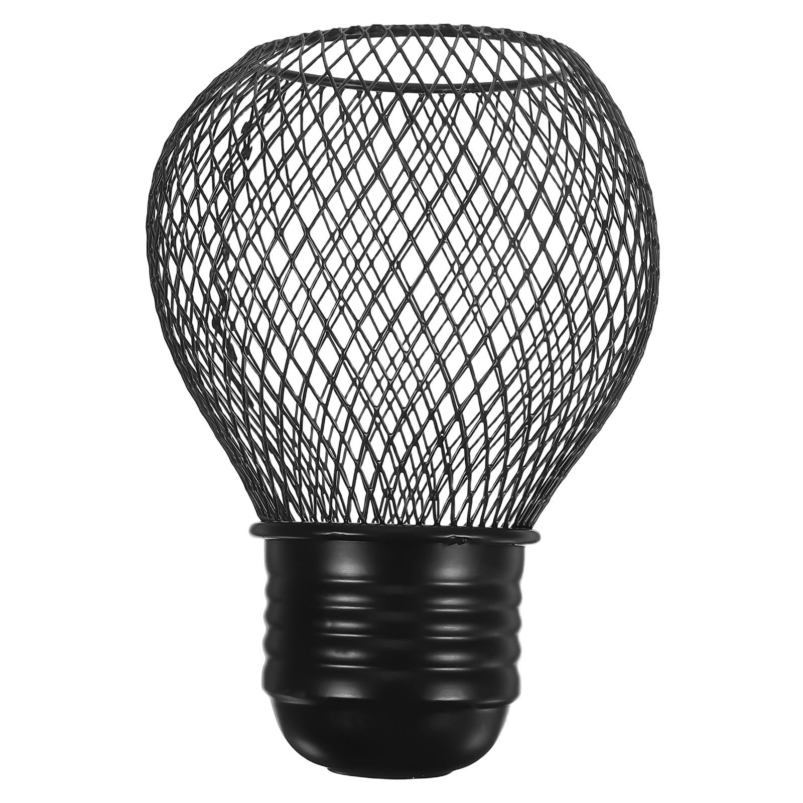 Raindrops Metal Bulb Guard Lamp Cage Industrial Clamp for Lamp Base ...