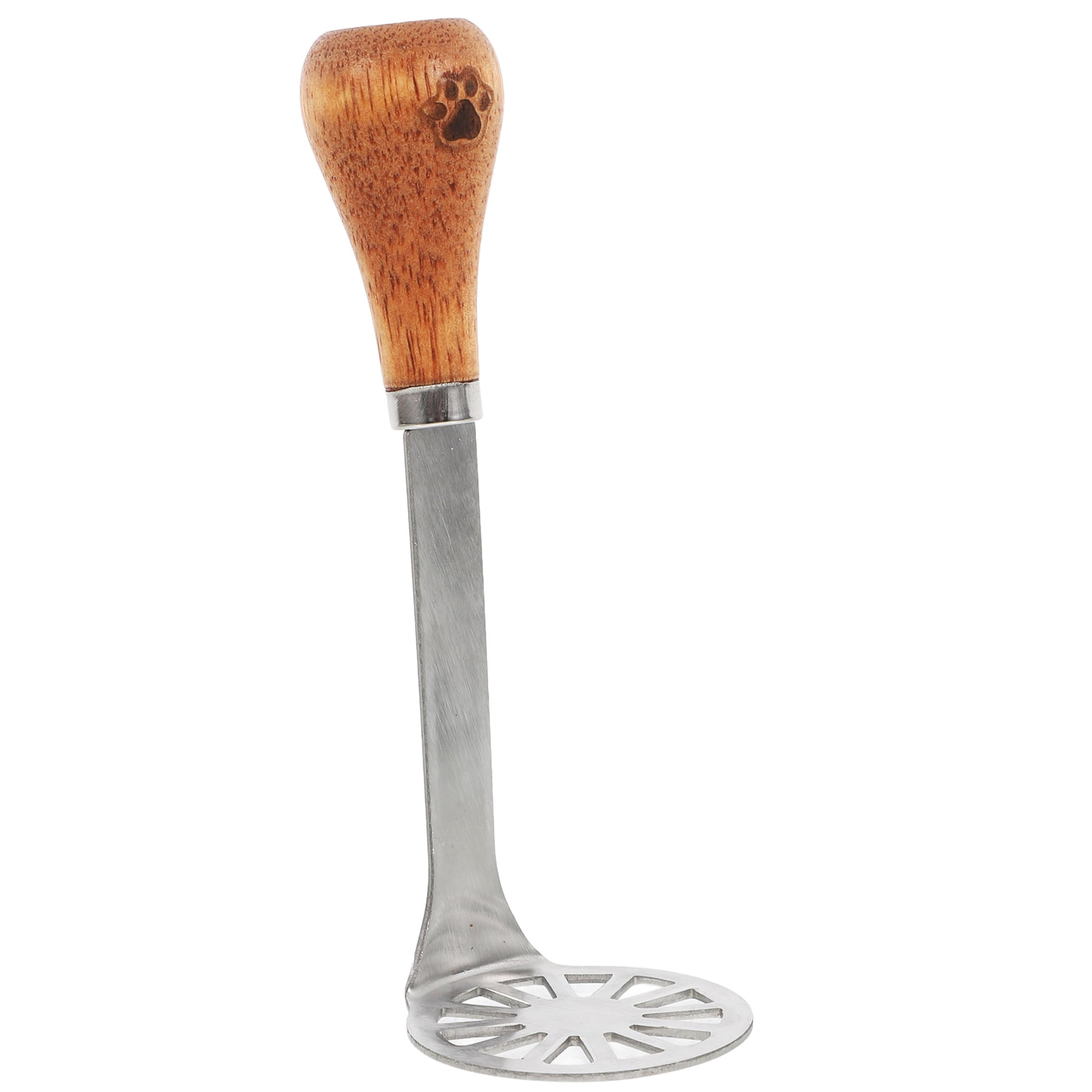 Raindrops Metal Potato Masher with Wood Handle Food Masher Utensil Food ...