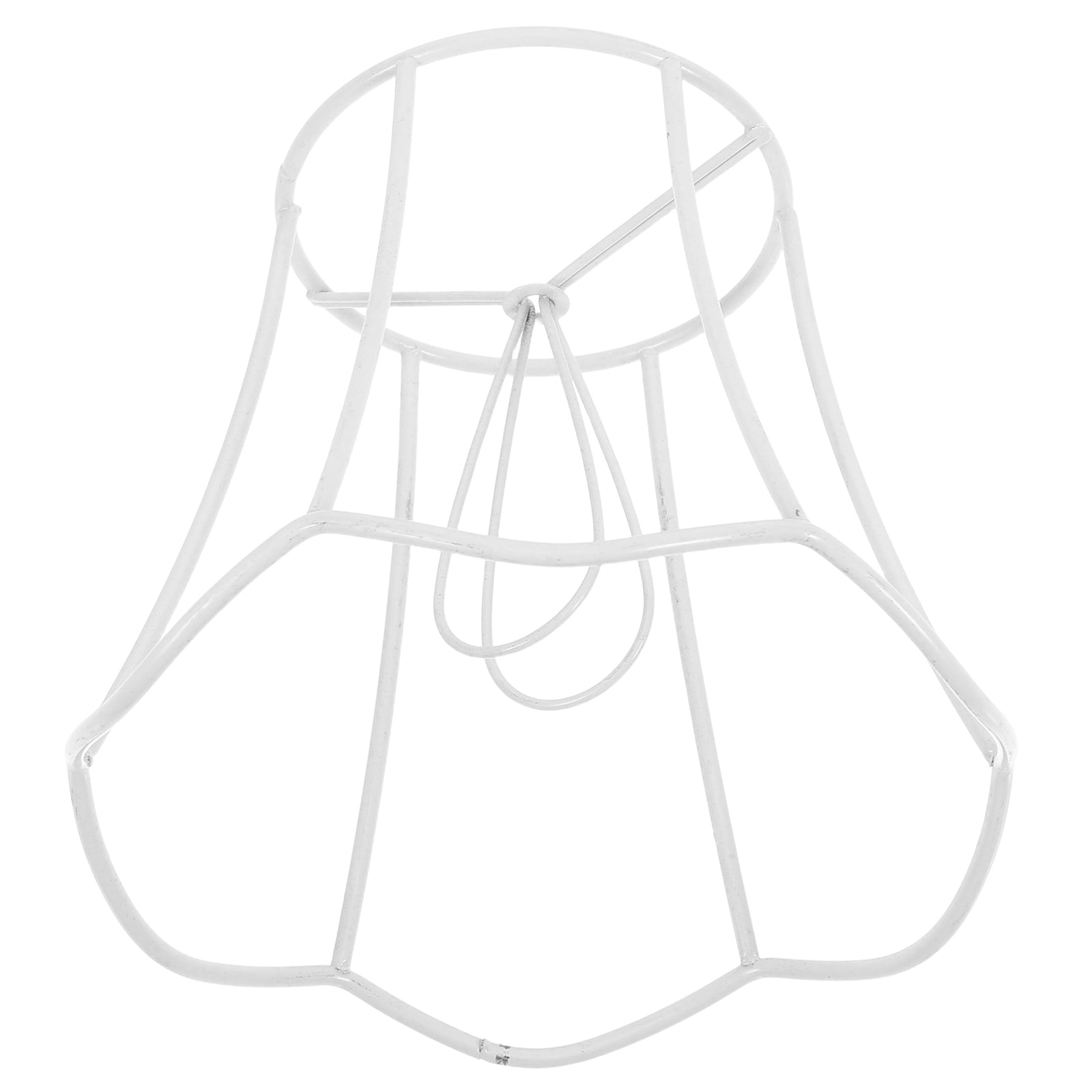 Raindrops Metal Wire Lamp Shade Frame for DIY Projects E27 Bulb Holder ...