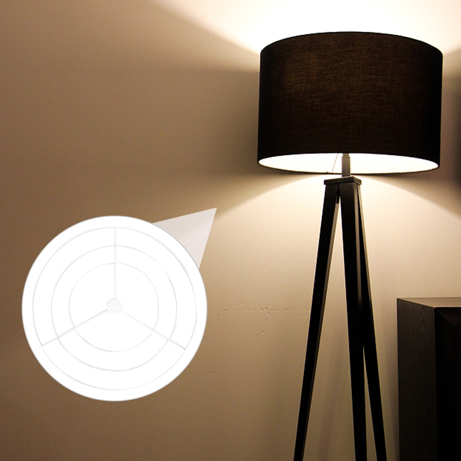 Raindrops Metal Wire Lampshade Frame Diy Lamp Shade Frame Table Light ...