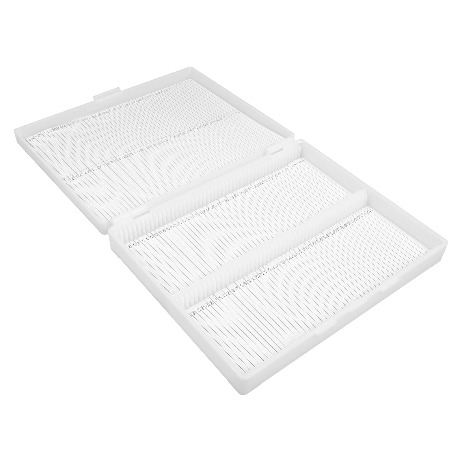 Raindrops Microscope Slide Boxes Holds 100 Slides Slide Boxes Glass ...