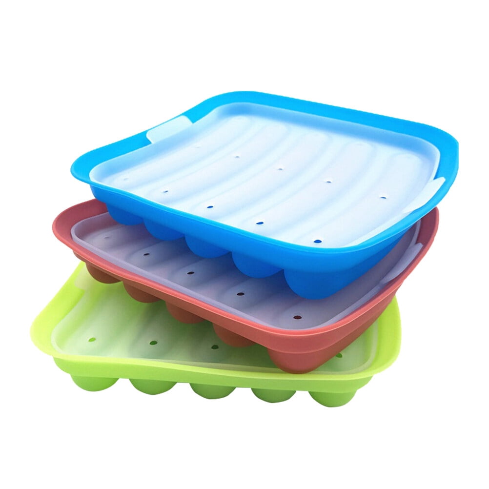Raindrops Microwave Sausage Tray Finger Cookie Mold Handmade - Walmart.com