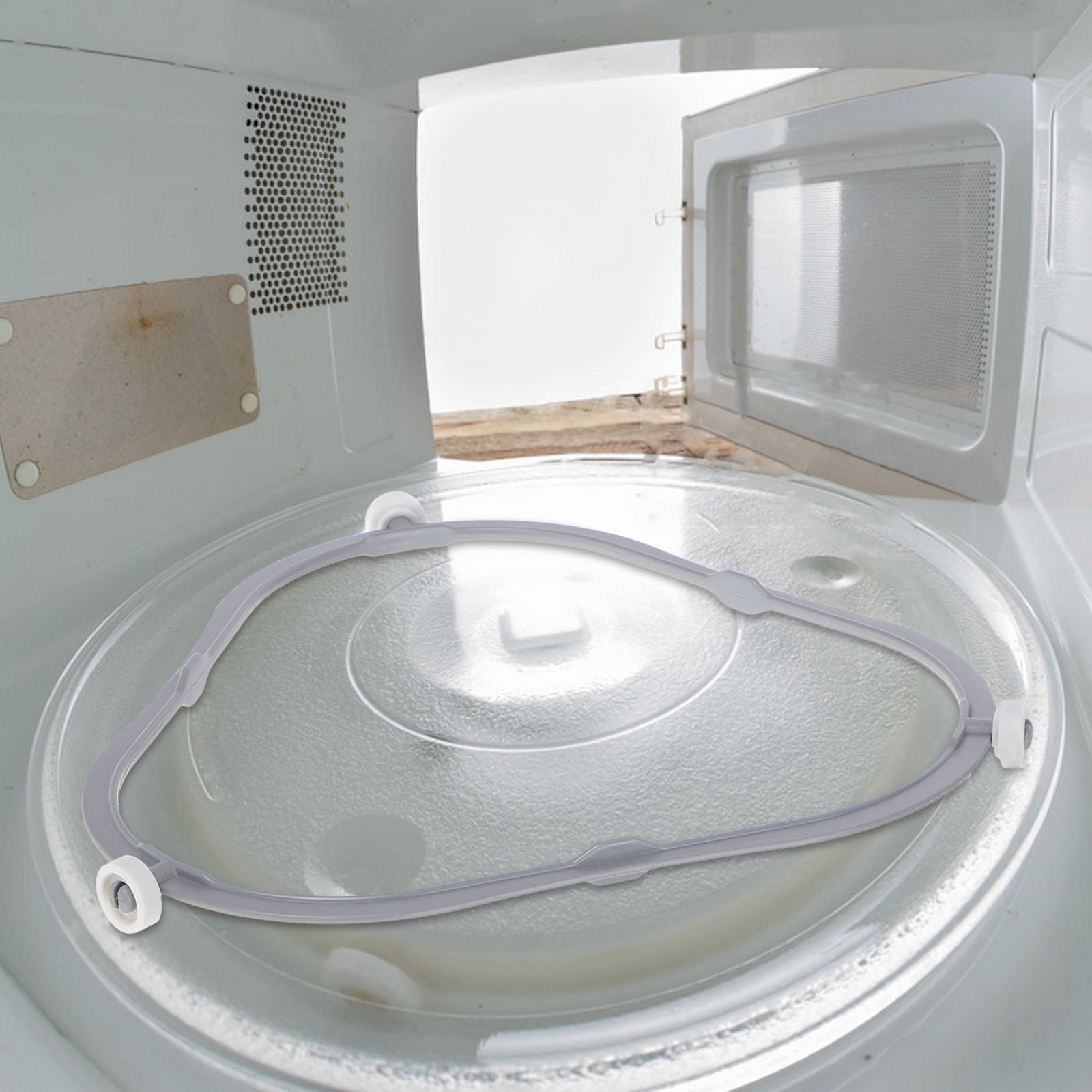 Raindrops Microwave Turntable Spinner Plate Roller Ring Tray Support ...