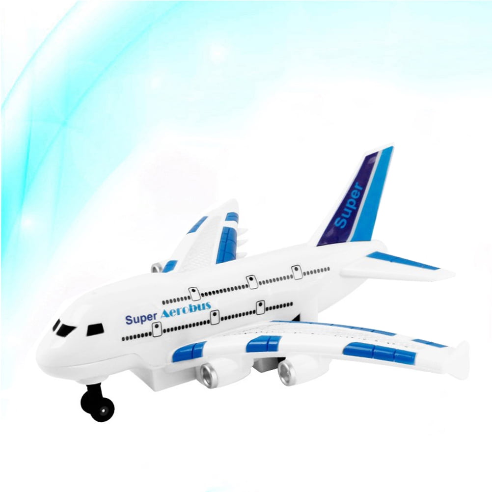 Raindrops Mini Airplane Smart Electric with Music and Flashing Lights ...