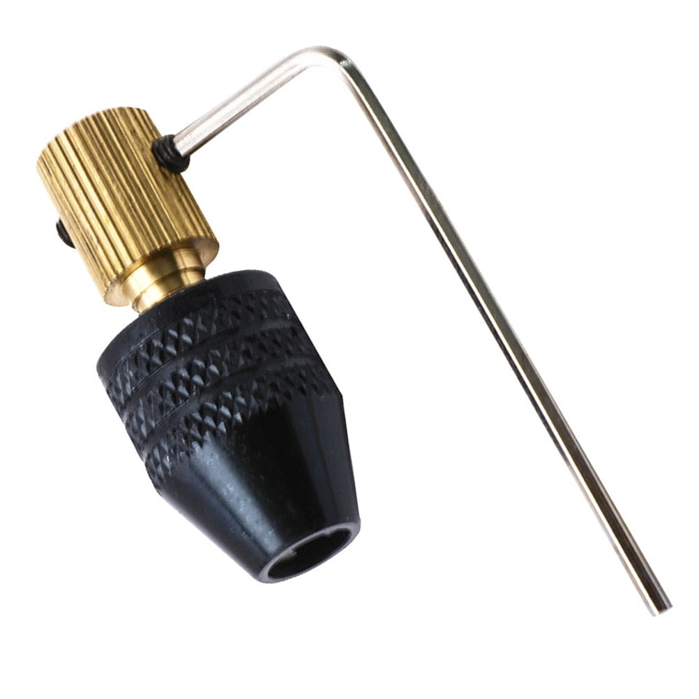 Raindrops Mini Drill Chuck Adapter Mini Power Keyless Chuck Self ...
