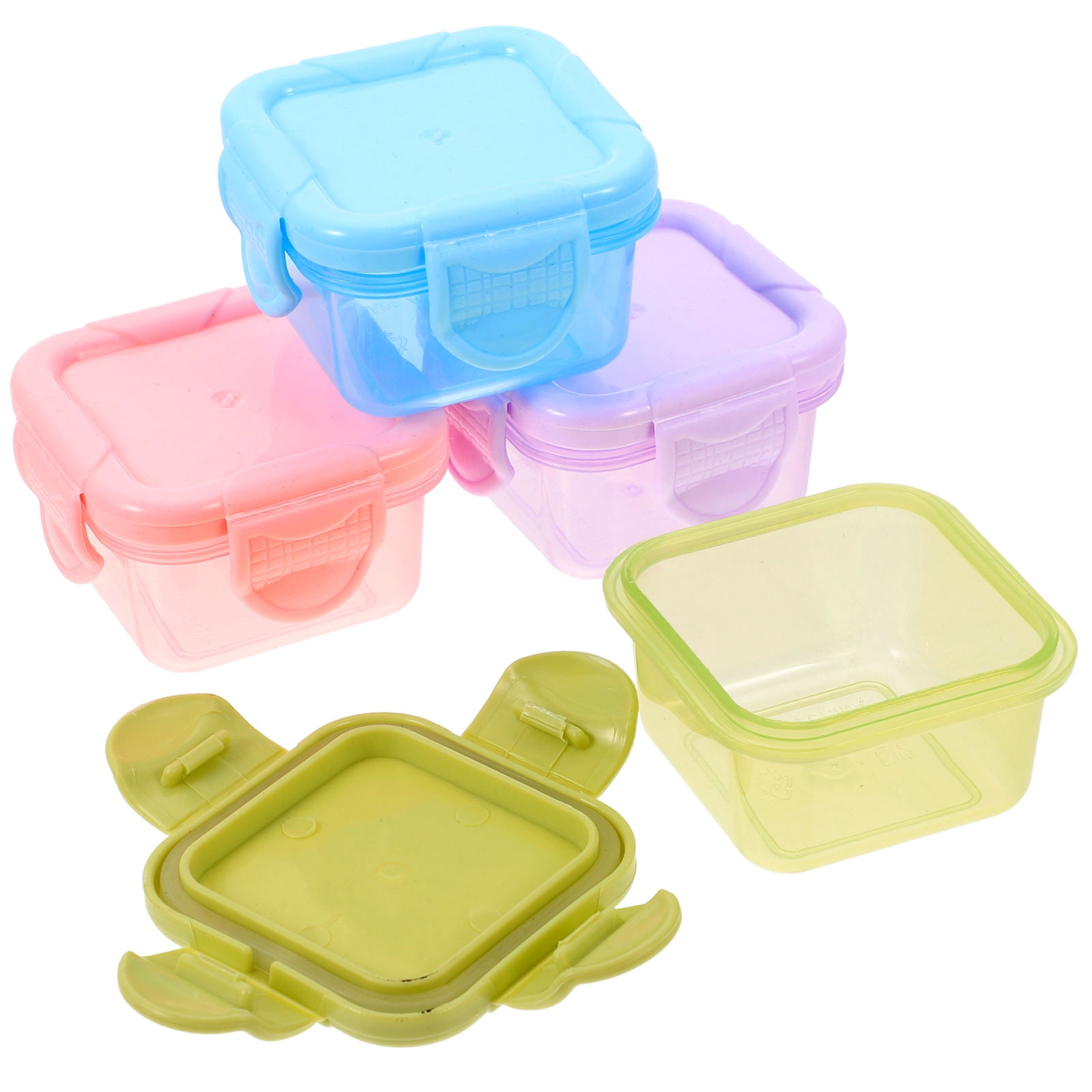 Raindrops Mini Food Boxes for Storage Use Assorted Color PP Material ...