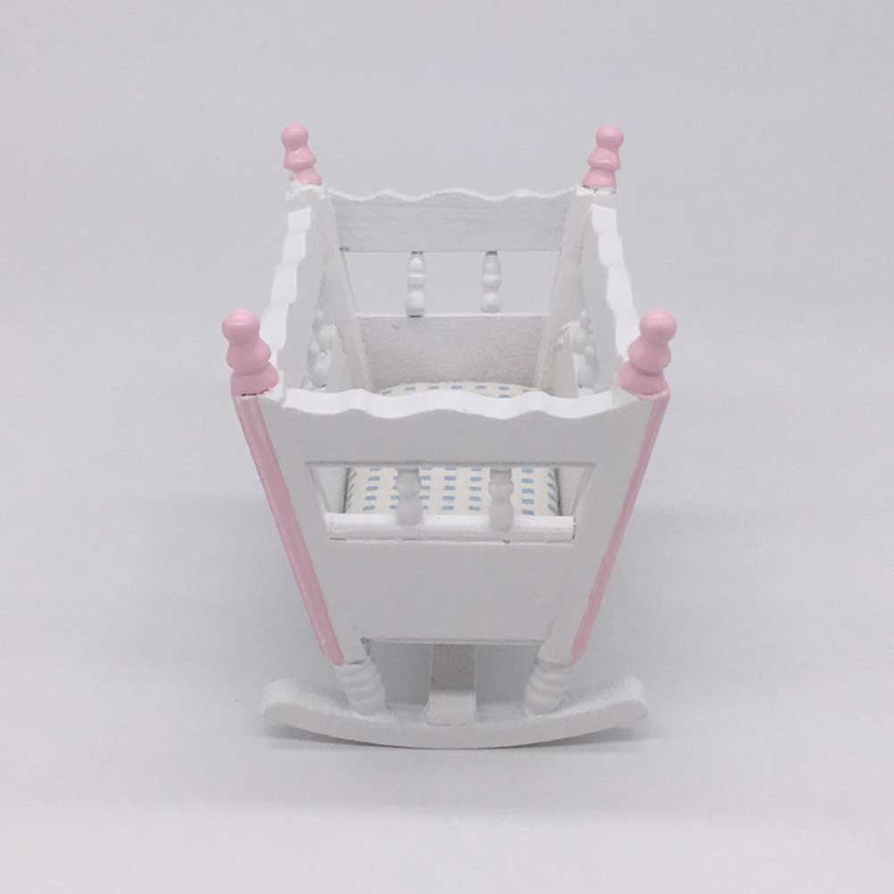 Raindrops Mini House Cradle Furniture Model Made of Plastic Light Grey ...