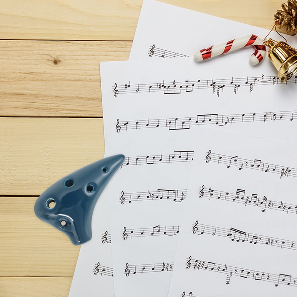 Raindrops Mini Ocarina Toys Ceramic 6 Hole Flute for Kids Music ...