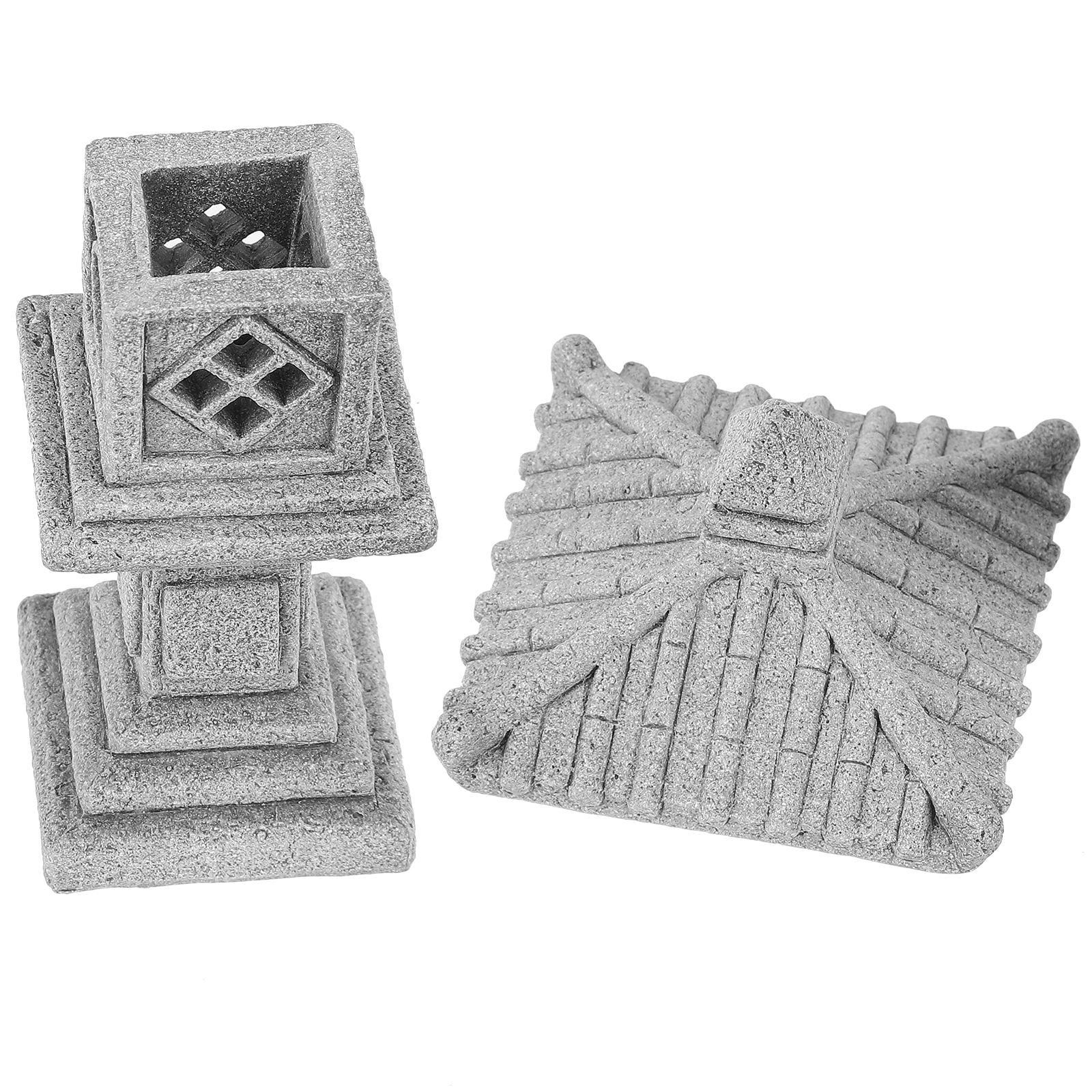 Raindrops Mini Statue Miniature Pavilion Micro Landscaping Pavilion ...