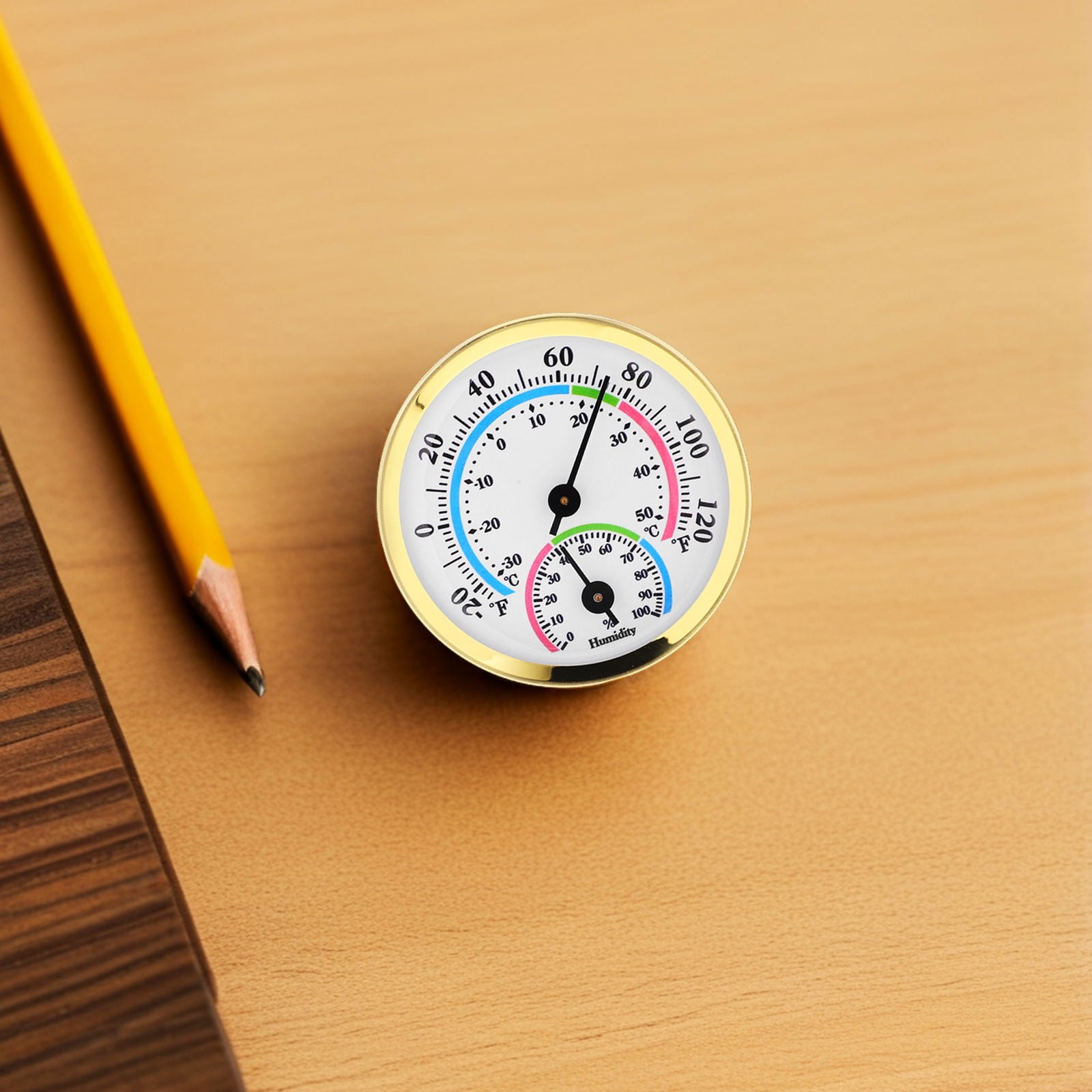 Raindrops Mini Thermometer Hygrometer with Plastic Shell and Aluminum ...