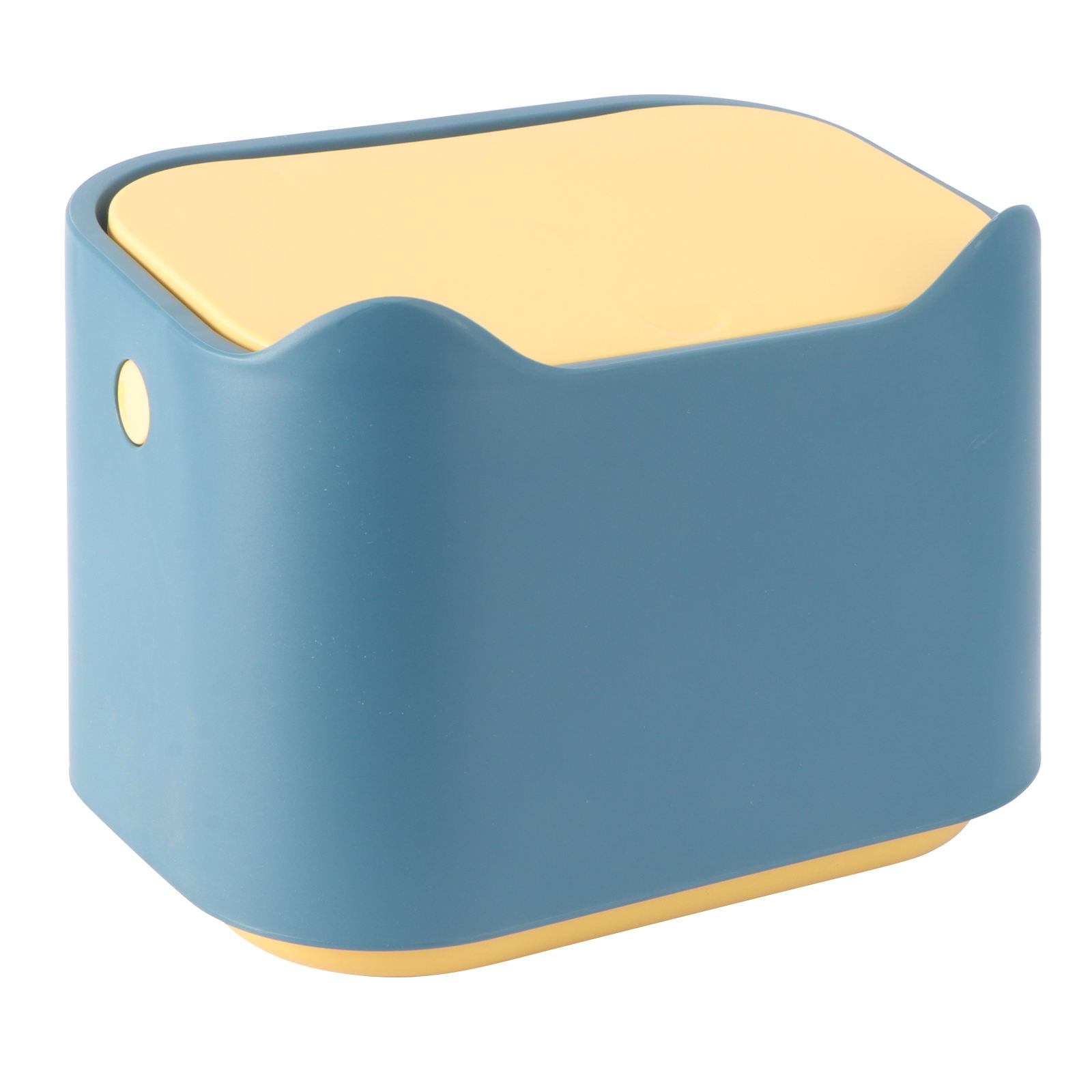 Raindrops Mini Trash Can Desktop Multifunction Sundries Bins Waste ...