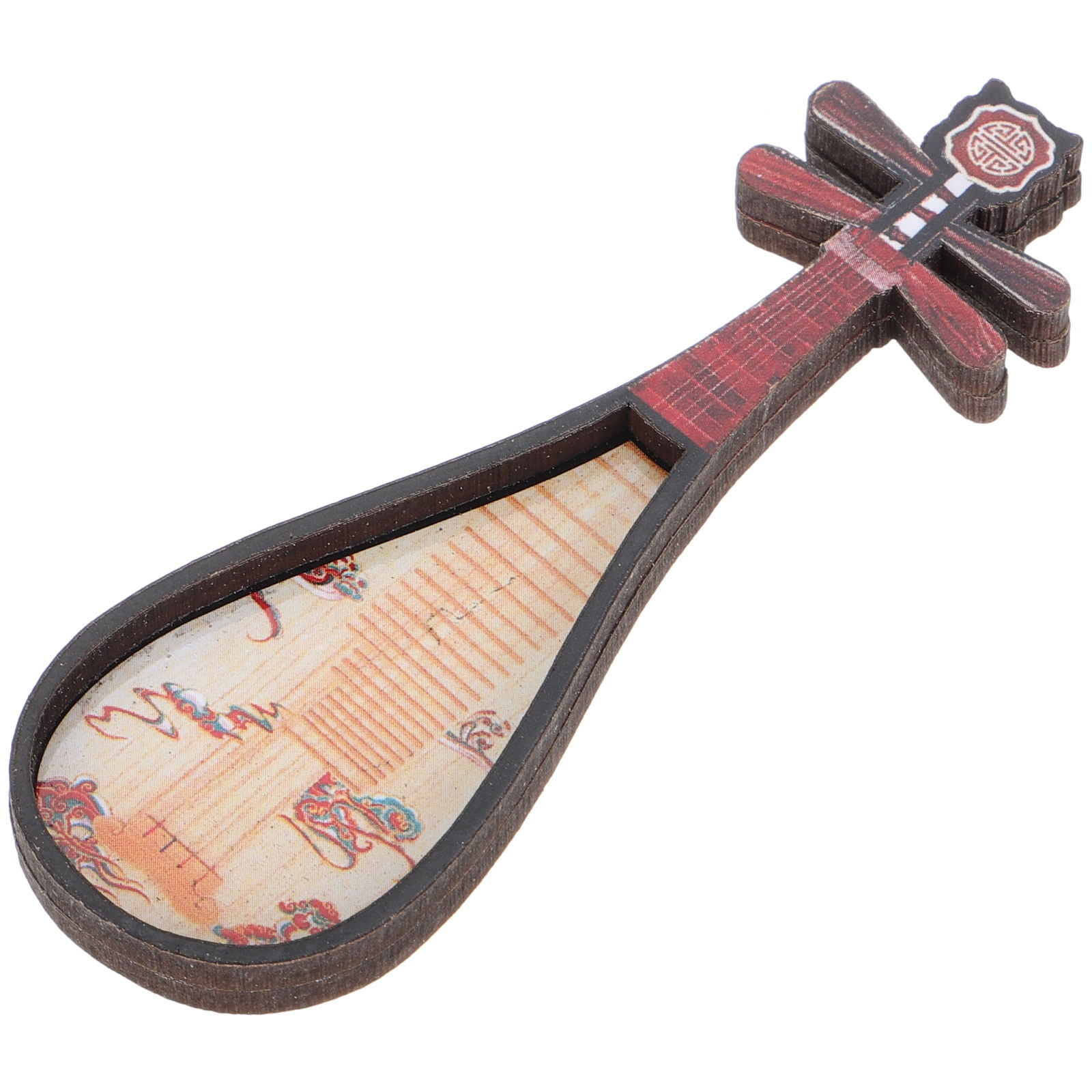 Raindrops Miniature Chinese Pipa Instrument Miniature Chinese Lute for ...