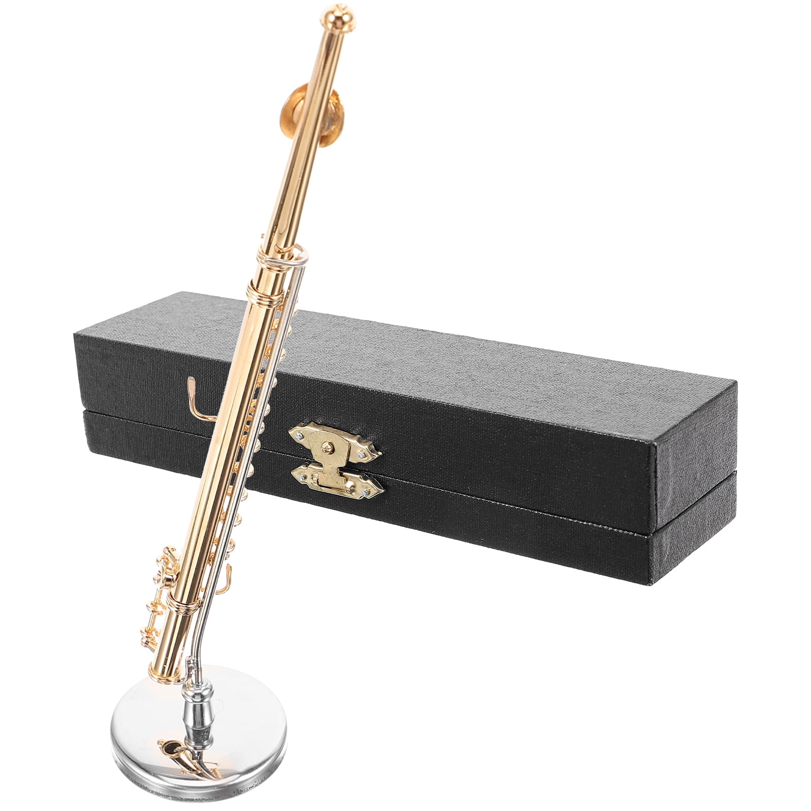 Raindrops Miniature Copper Flute Musical Instrument Model Mini Flute ...