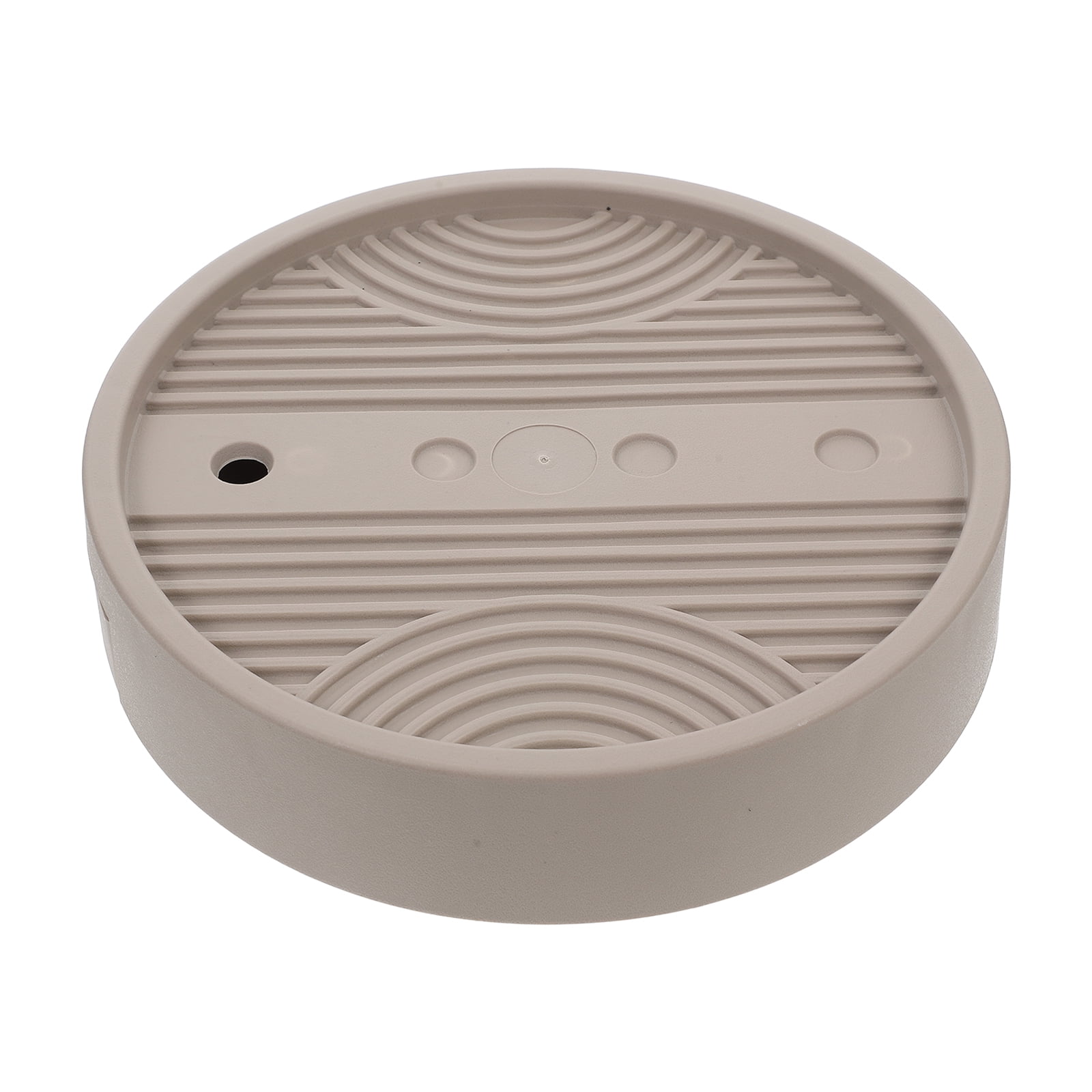 Raindrops Mobile Flower Pot Tray with Rolling Casters Round Flowerpot ...