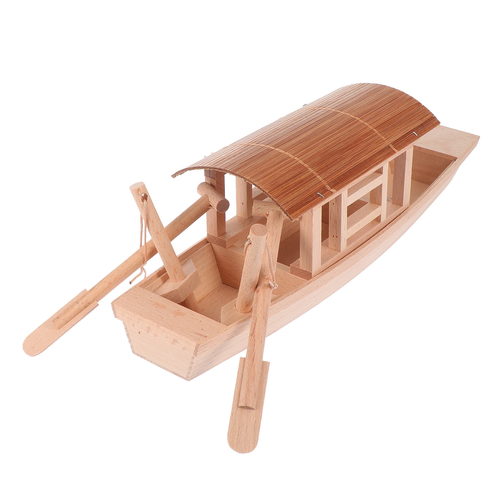 Raindrops Model Ship Kits Sailboat Canopy Boat Mini Boat Ornament Child ...