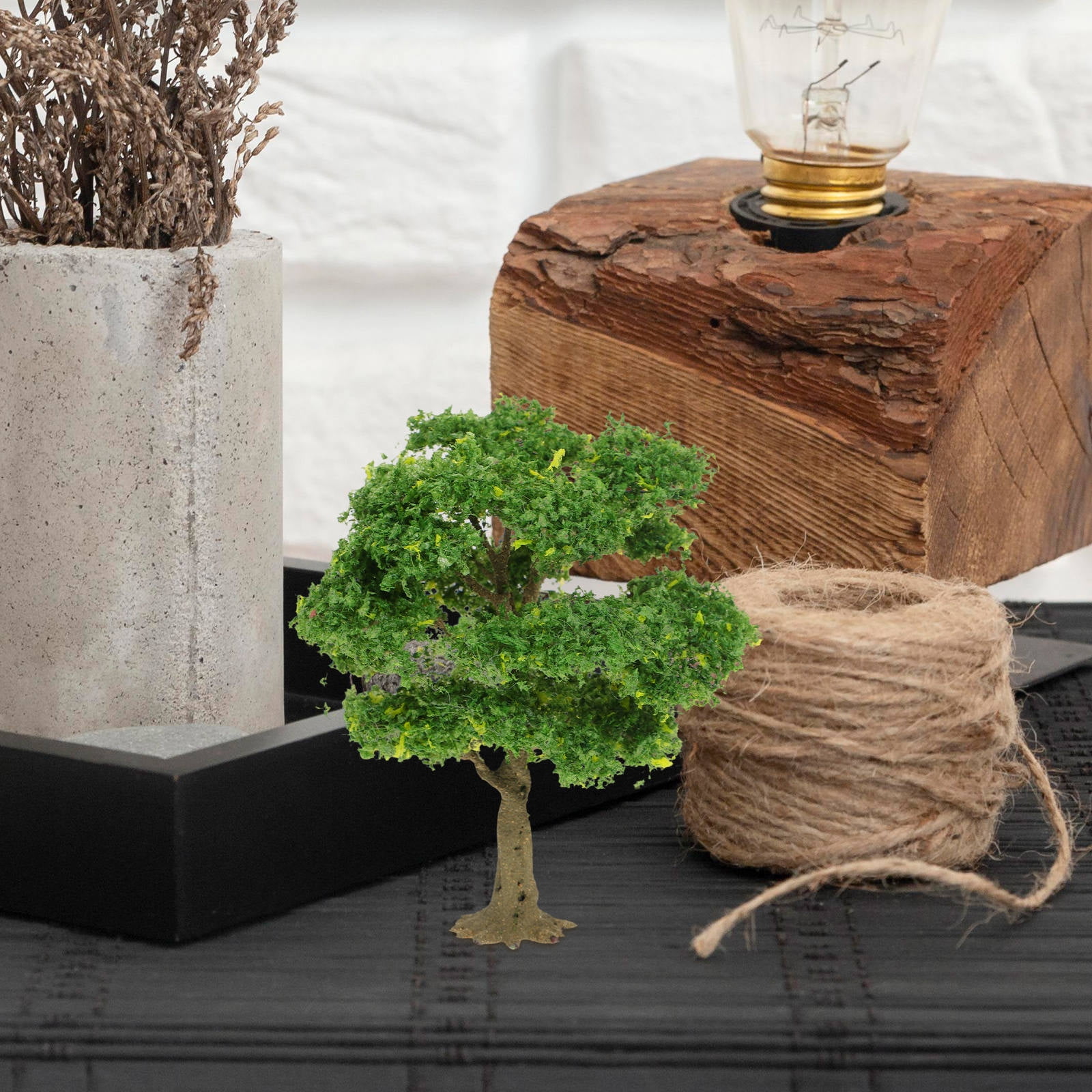 Raindrops Model Trees Micro Landscape Train Scenery Trees Miniature ...