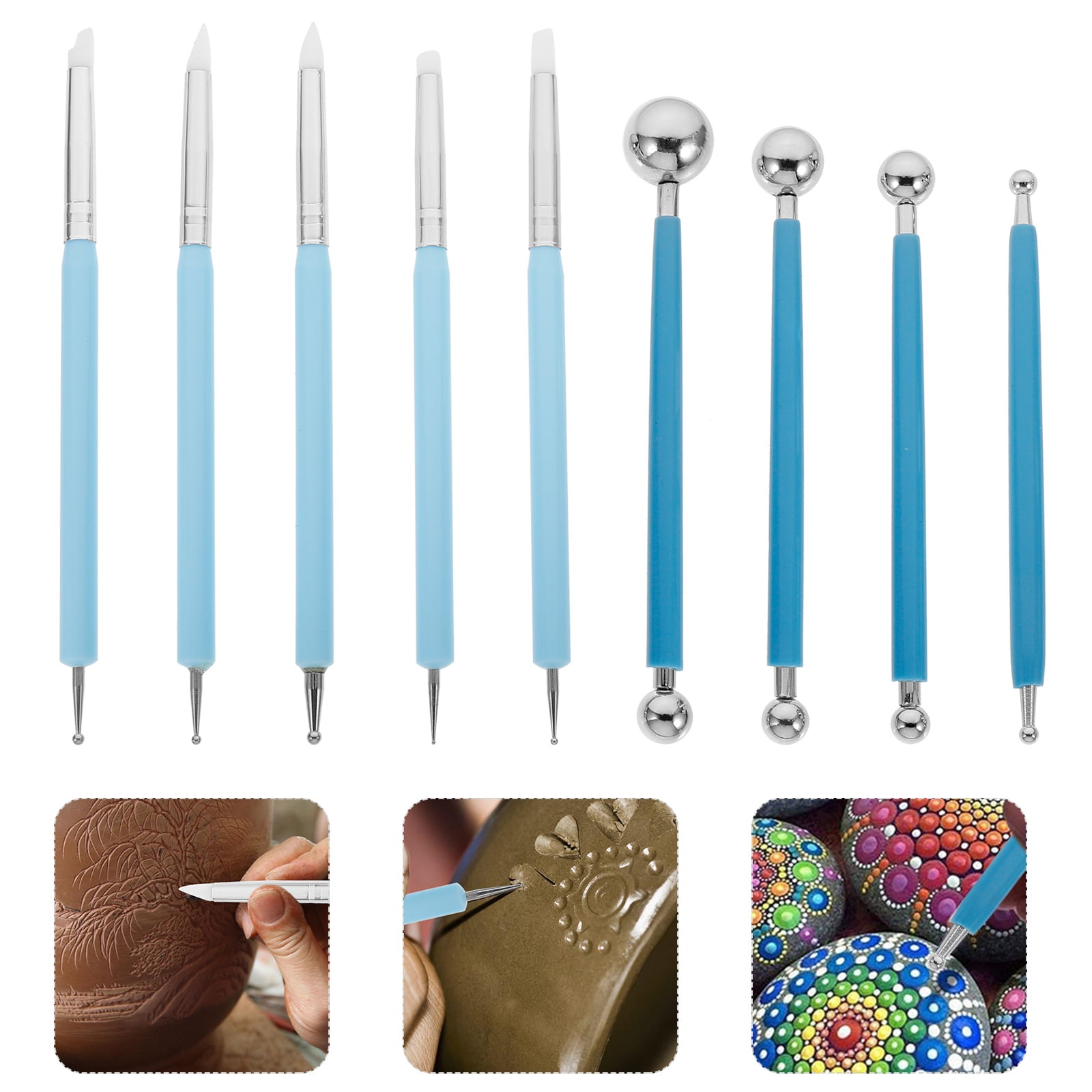 Raindrops Modeling Clay Tool Set Imagination Tools Beginner Pottery ...