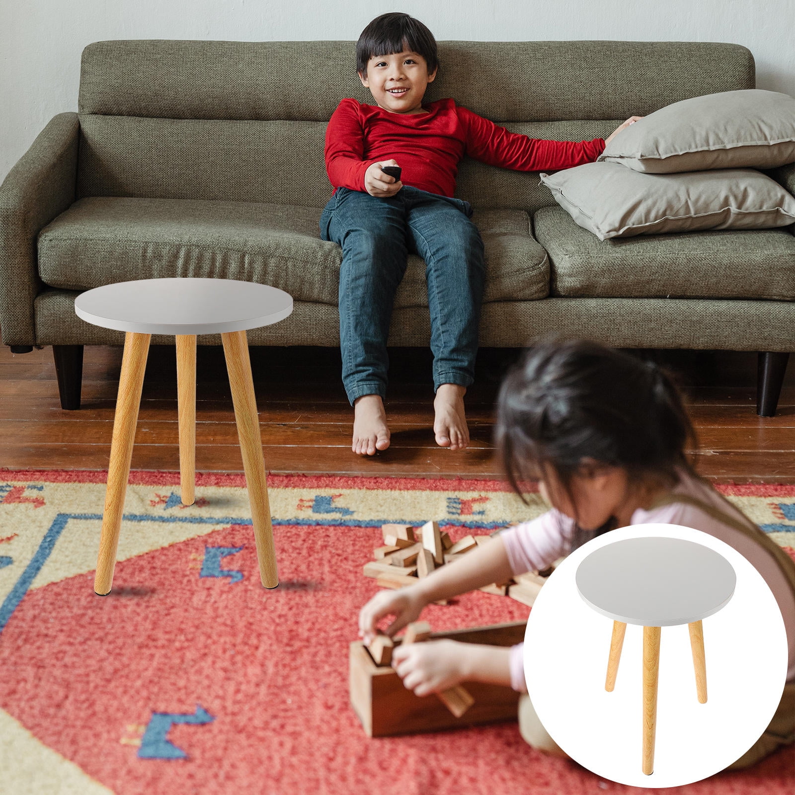 Raindrops Modern Minimalist Tea Table 1Pack Indoor Table for Homeowners ...